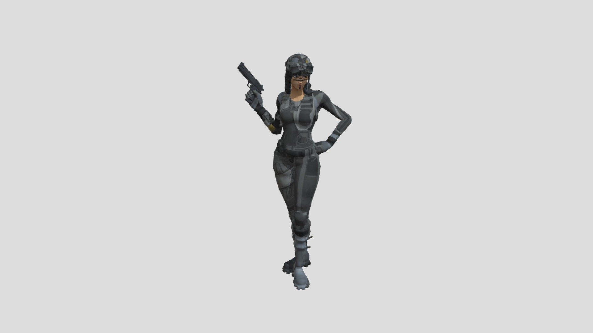 renegade-raider-fortnite-skin-seasonal-shop - 3D model by James Jordan ...