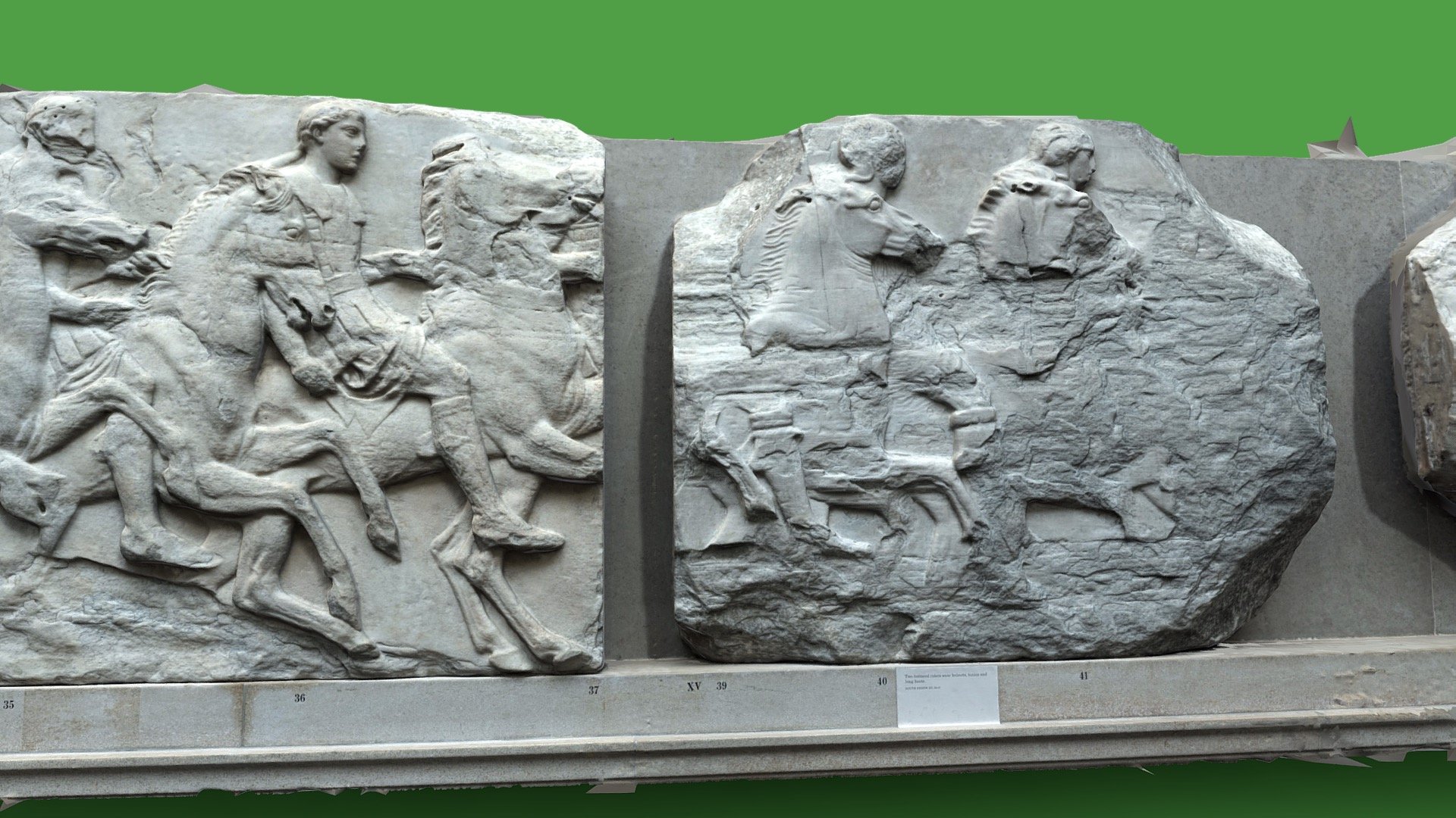 Cavalcade from the Parthenon - 3D model by danielpett [0348463] - Sketchfab
