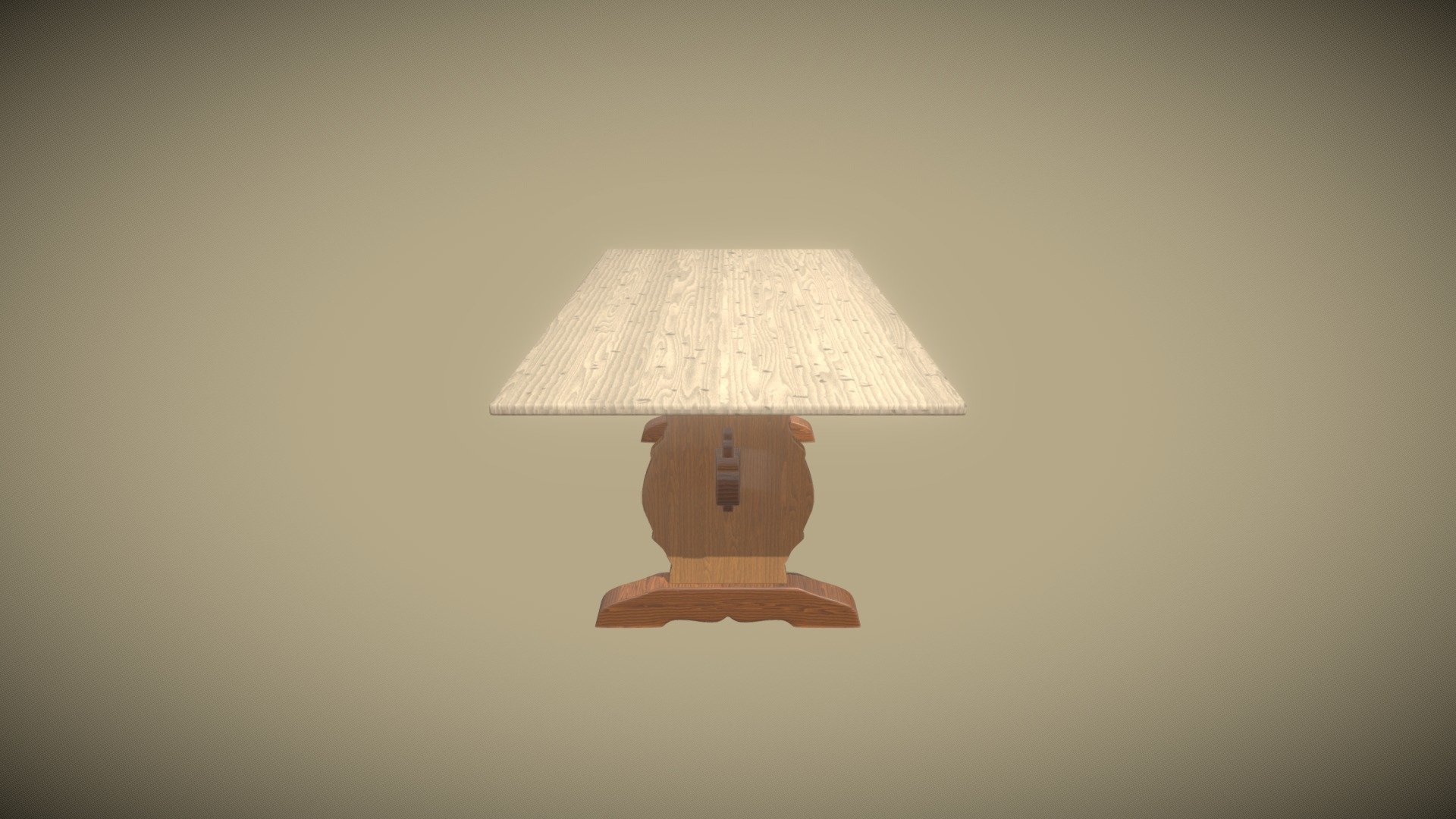 Trestle table - Buy Royalty Free 3D model by Blenduffo [0348573 ...