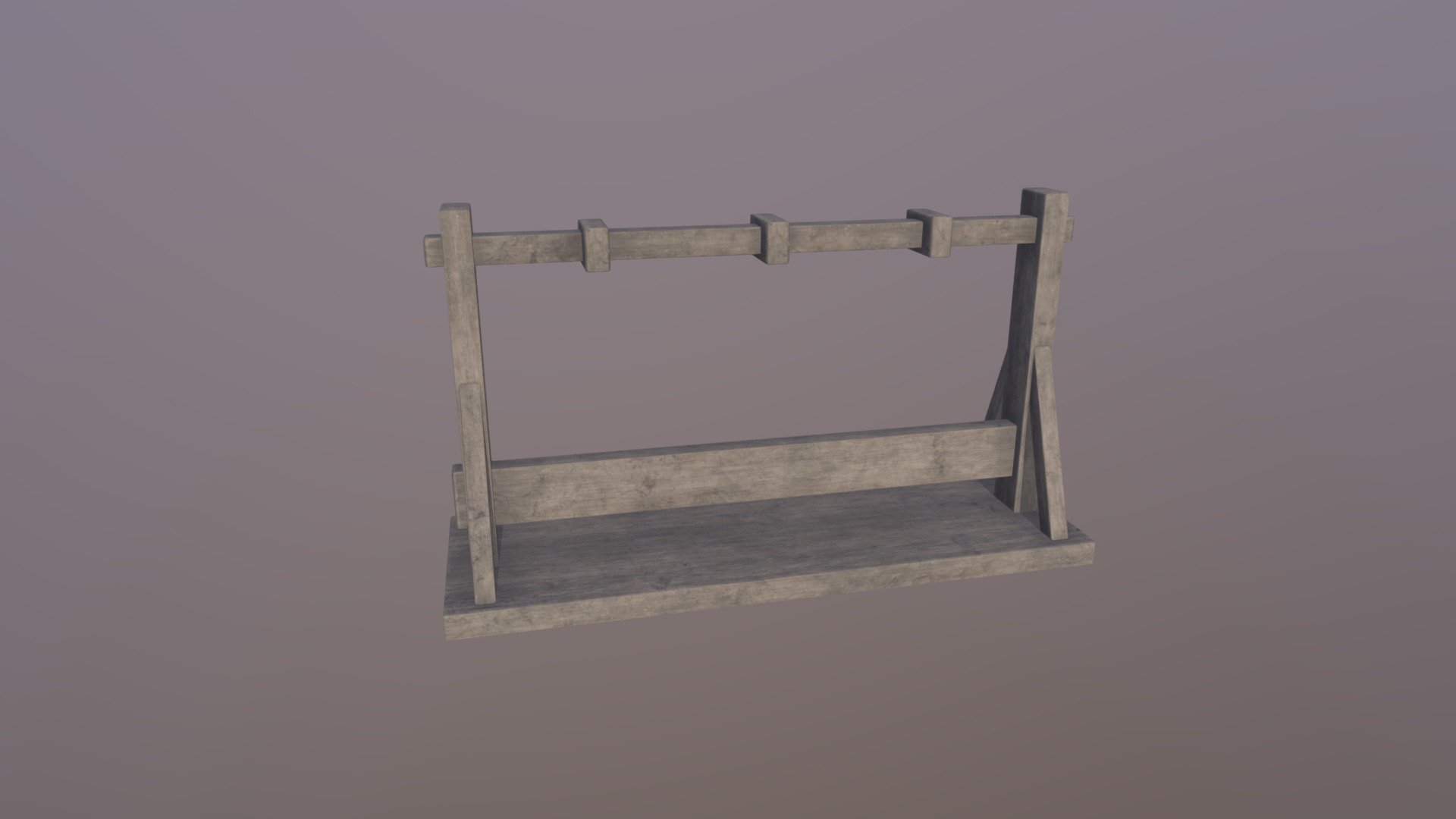 Medieval weapon rack 2 - Download Free 3D model by Josué Borghi ...