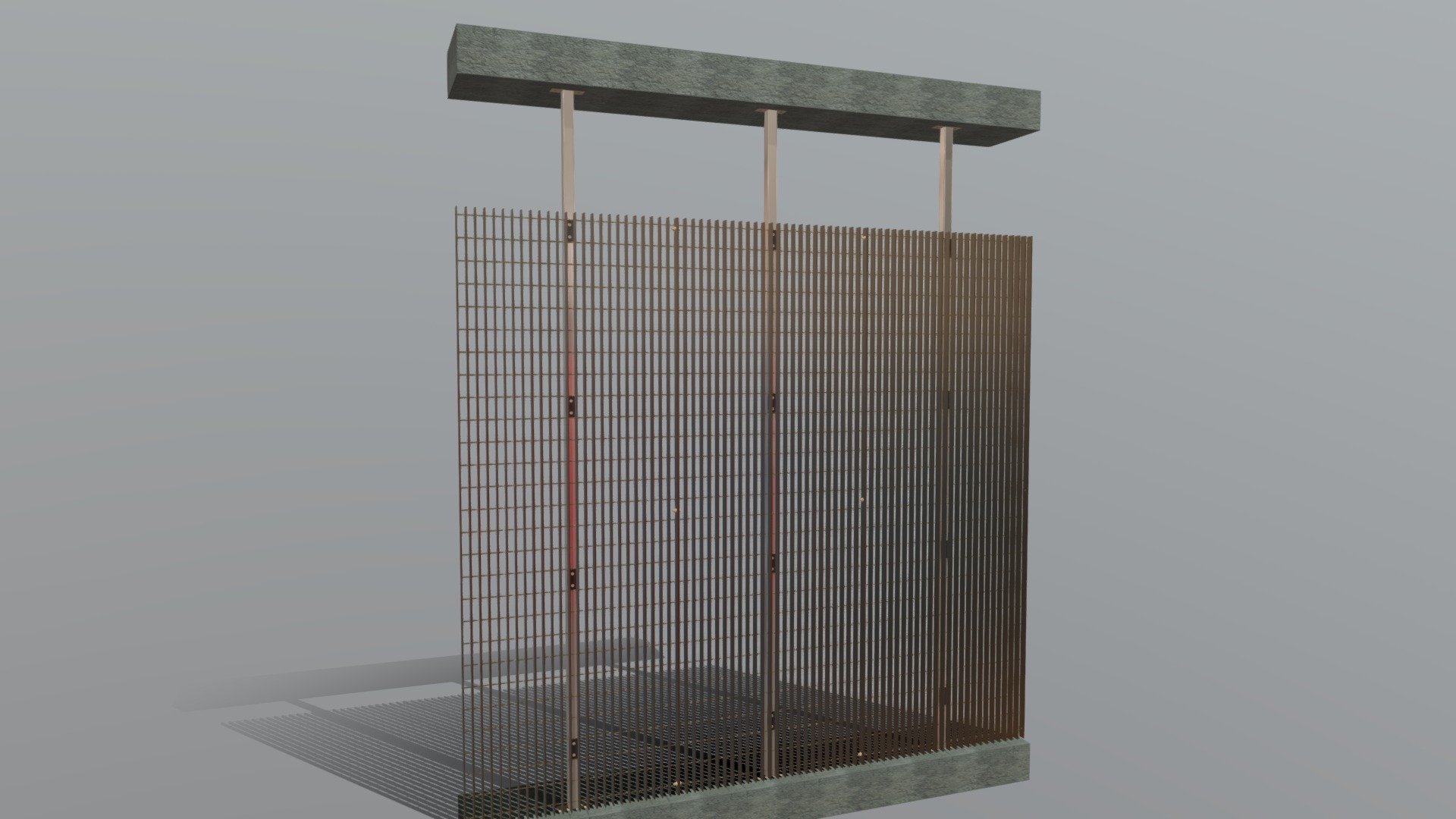 Grid Wall - Edge(Oreana) - Download Free 3D model by DarrenFalconer ...