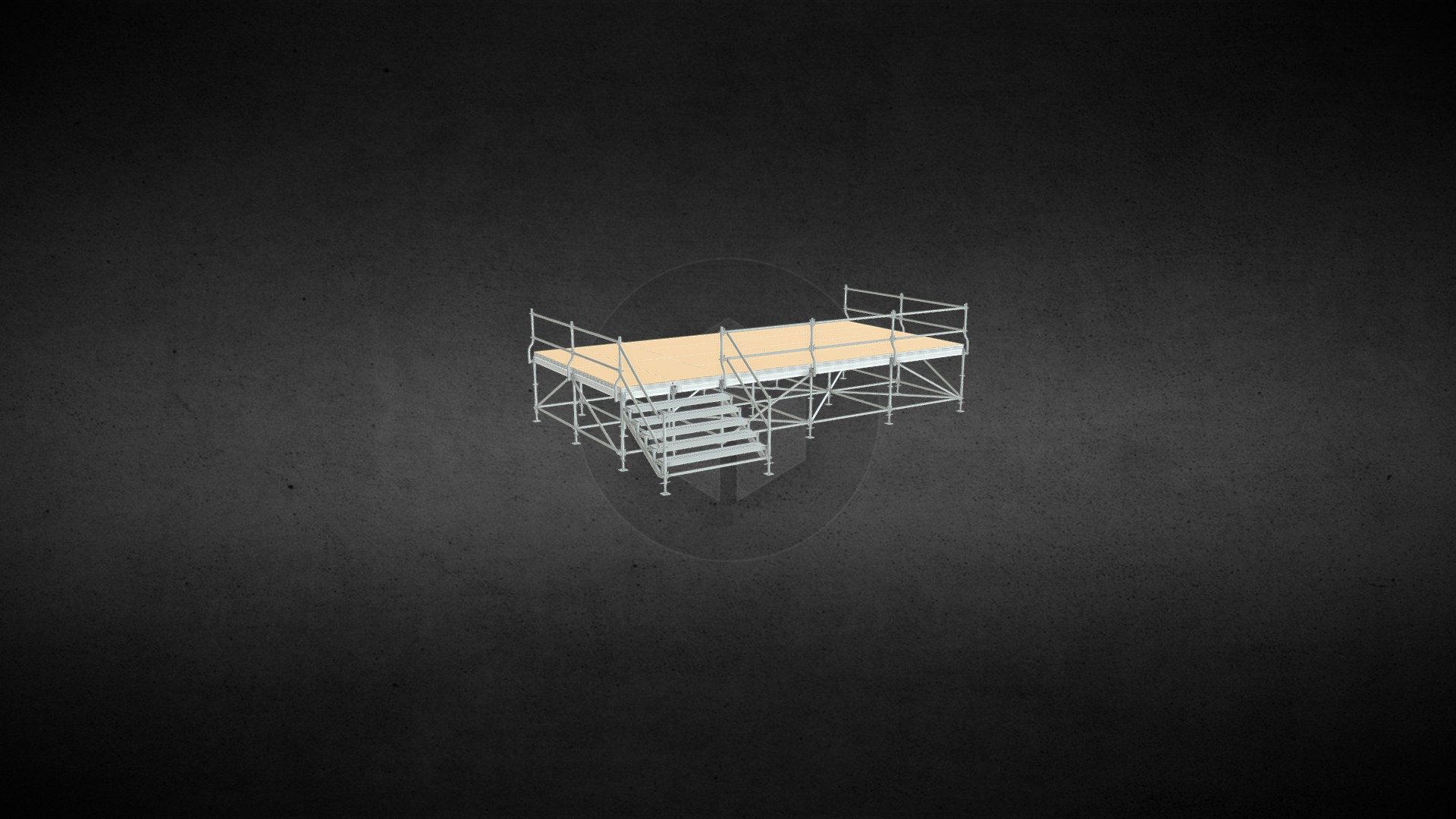 S.S.S. - Scaff Stage System - 002 - 3D model by scaffmann [034a722 ...