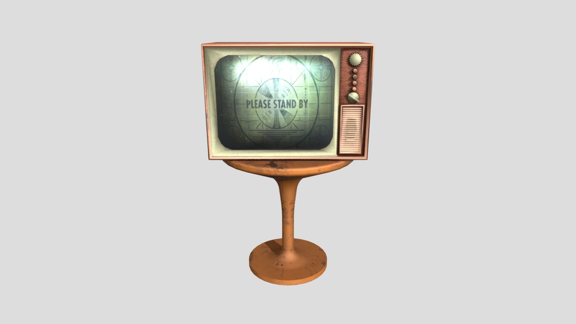 Fallout-like TV, mataverse-ready - Download Free 3D model by snakemoris ...