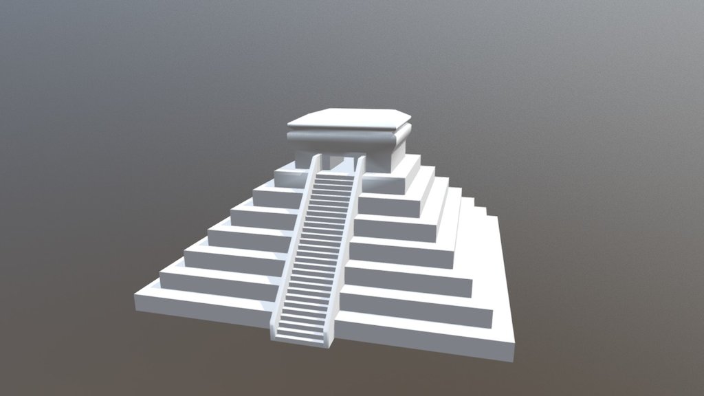 Aztec Pyramid - 3D model by instabam42 [034c06a] - Sketchfab