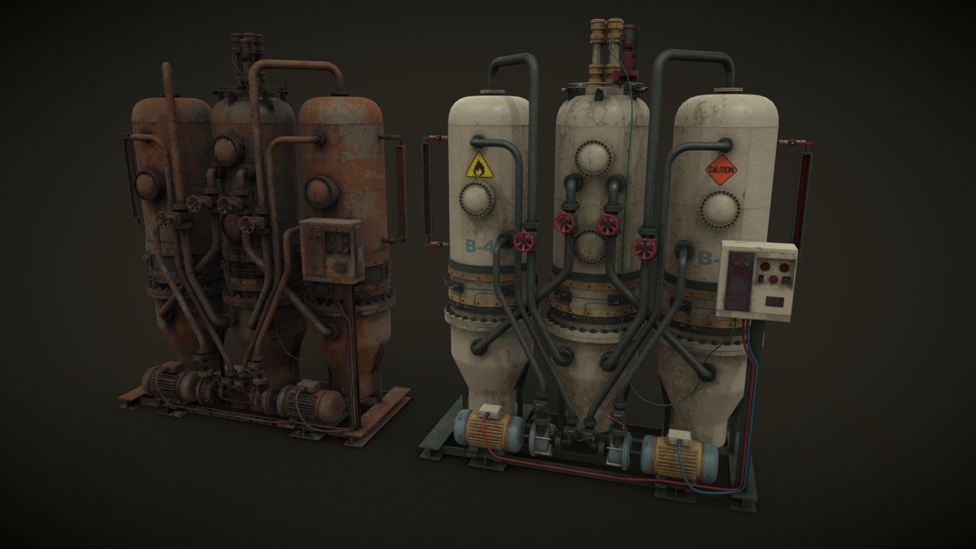 Machinery device - Buy Royalty Free 3D model by maxpsr [034ed50 ...
