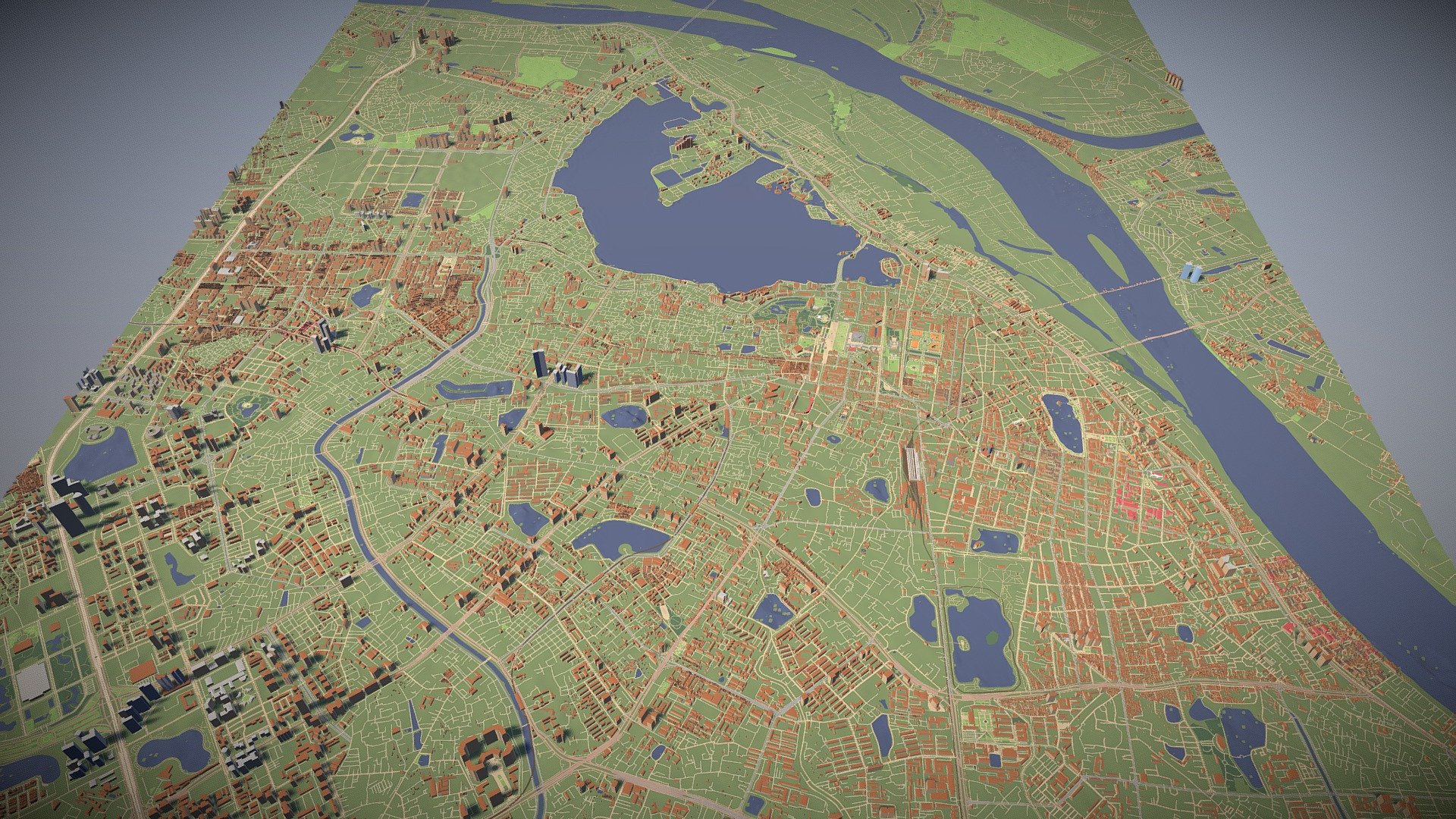 Hanoi Vietnam - city and urban - Buy Royalty Free 3D model by Jinda ...