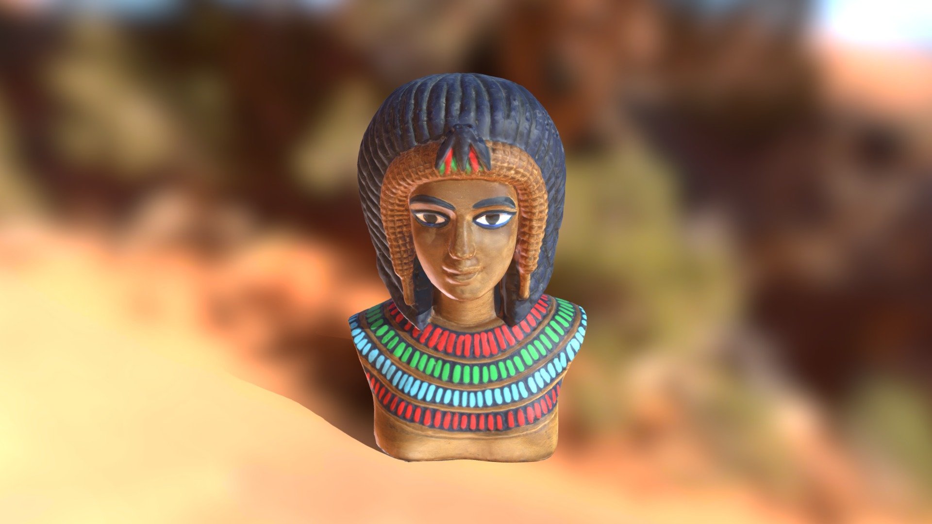 Cleopatra Figure - 3D model by alberto.fi_ [034ef0f] - Sketchfab