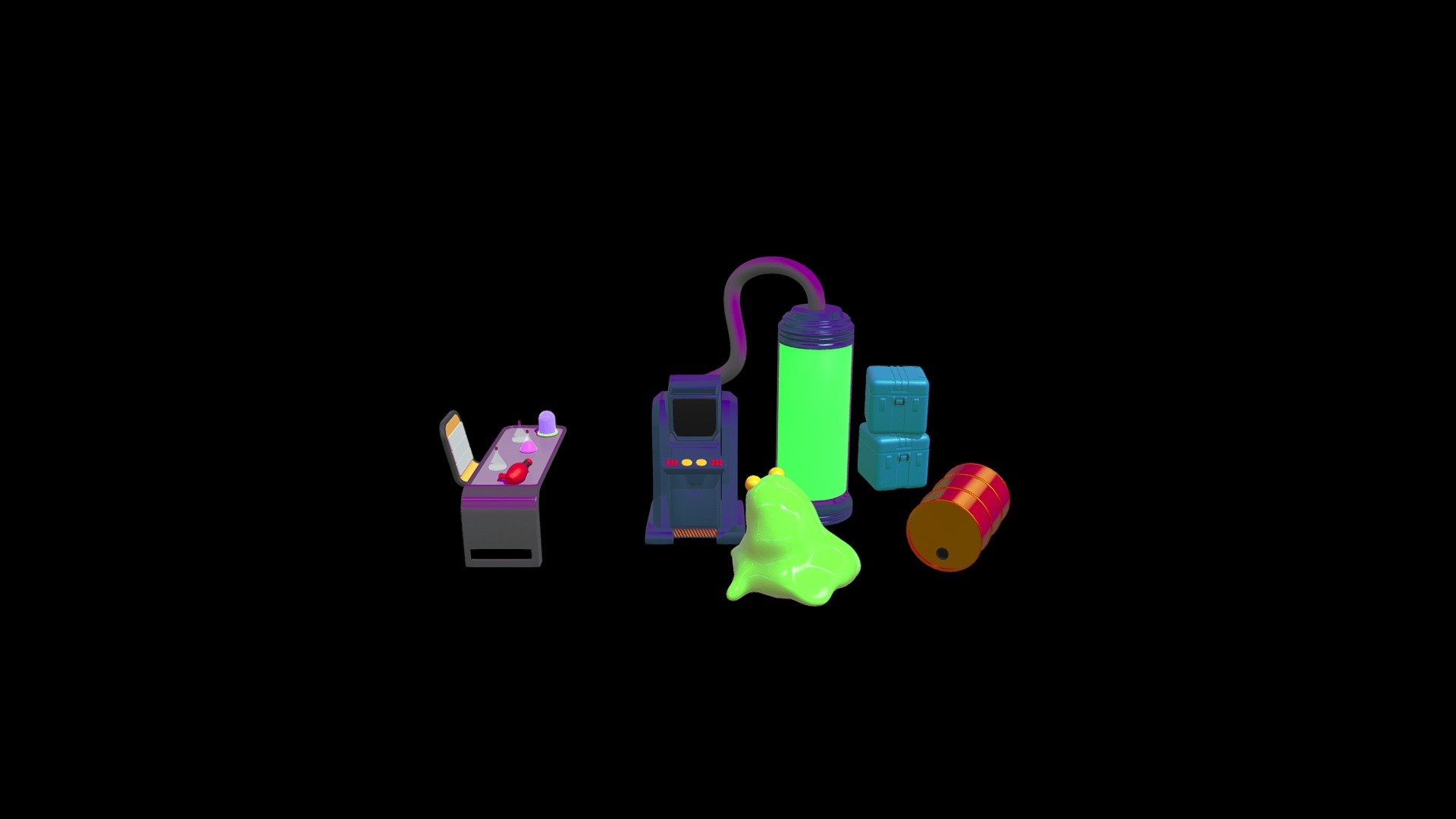 Alien Lab - 3D model by devilmaycare [034fbca] - Sketchfab
