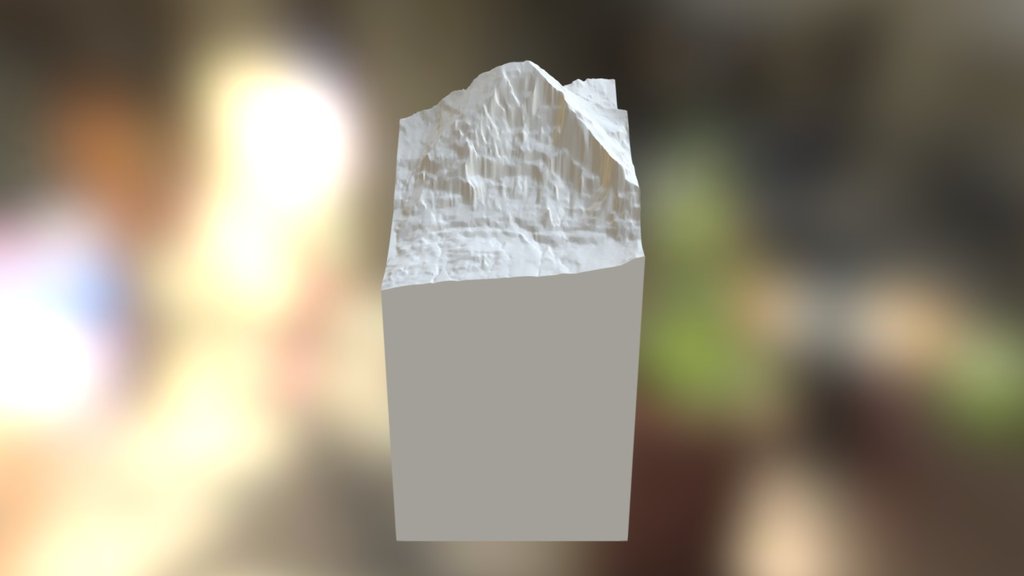 Eiger mit Sockel - 3D model by 3drucken.ch [0350d9f] - Sketchfab