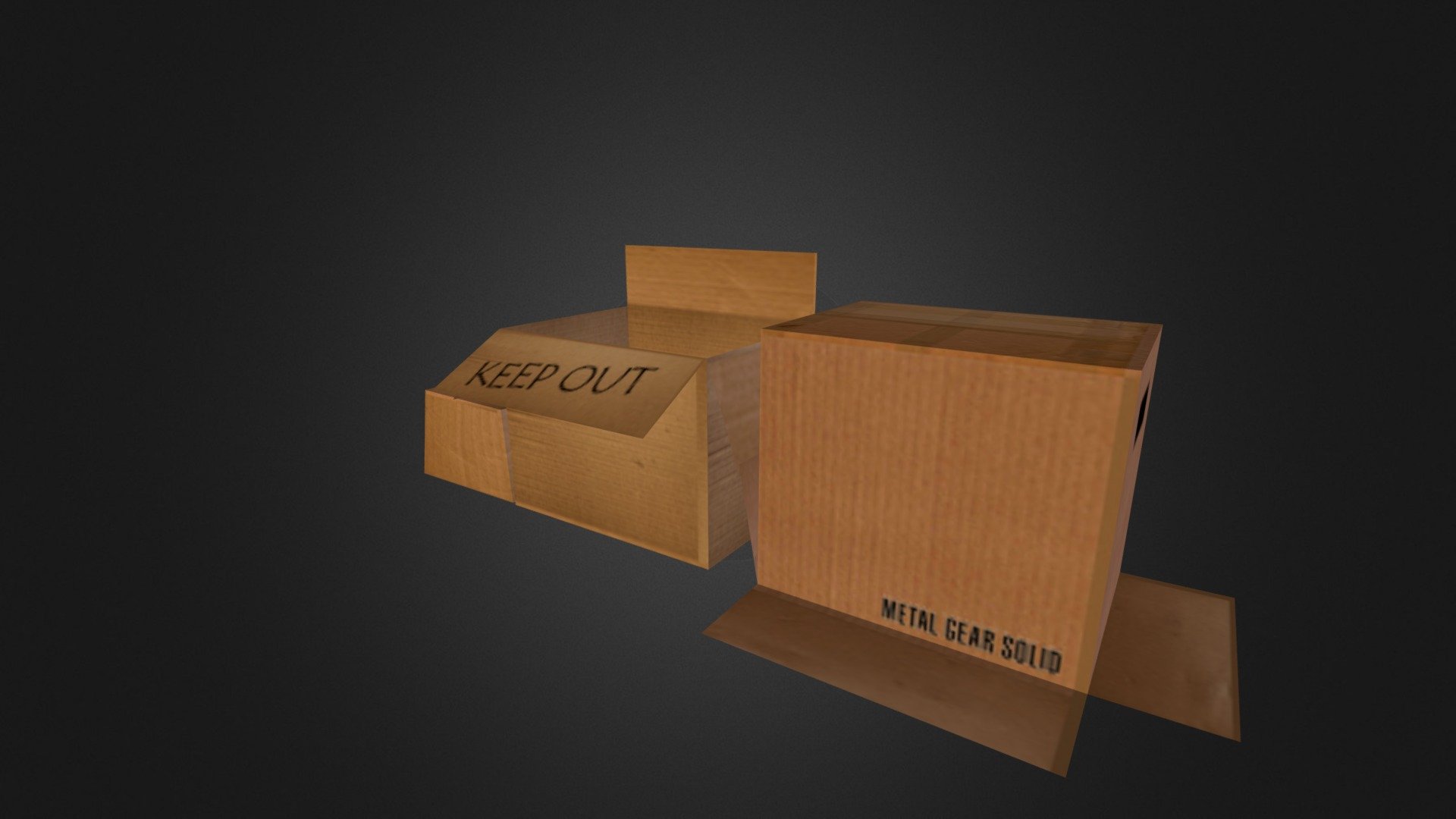 Boxes - 3D model by MathiasP [0350e50] - Sketchfab