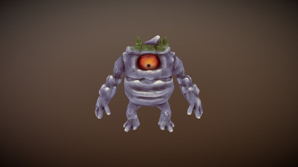 Rock Monster - 3D model by Alex Golden (@alexgolden) [0351375] - Sketchfab