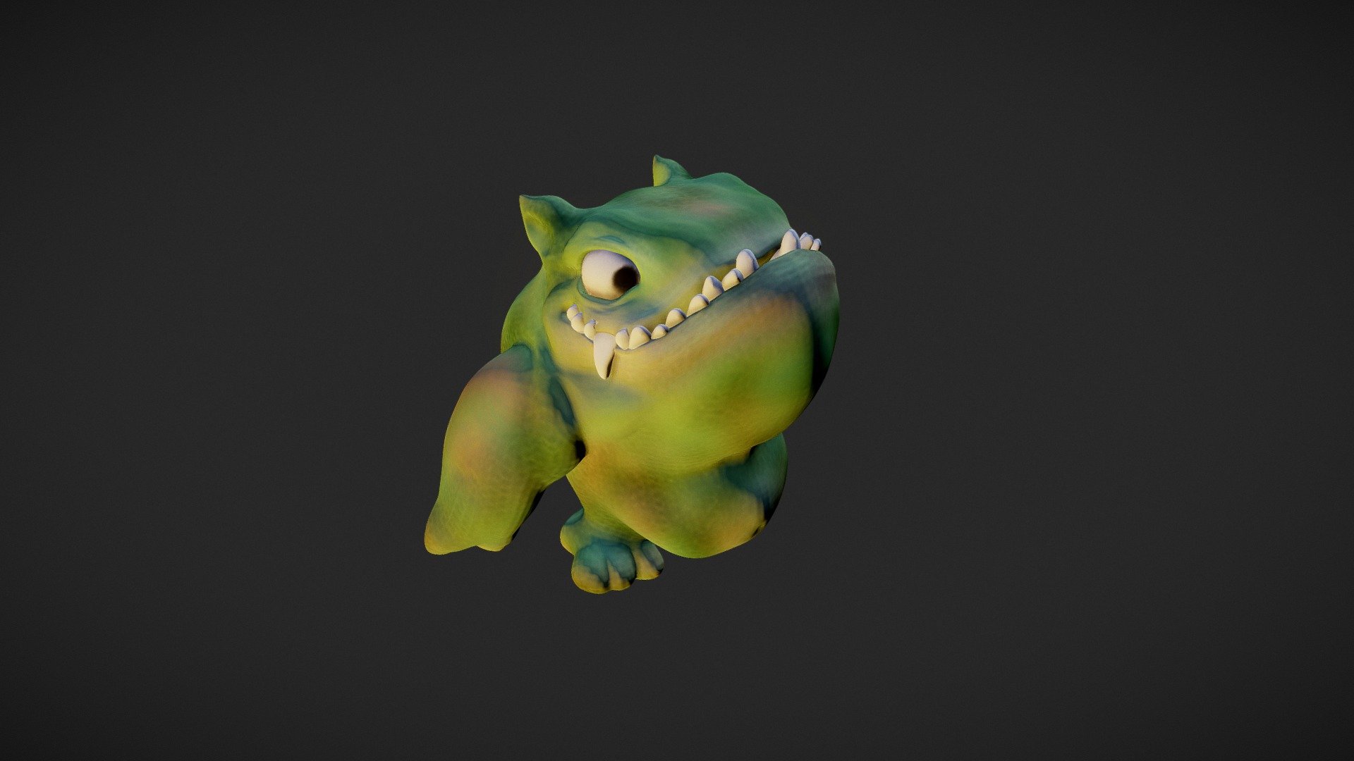 Monster - 3D model by hugoisawake [03518c7] - Sketchfab