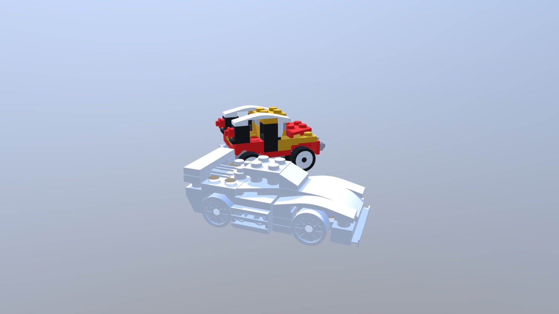 LEGO Cars - 3D model by Vhisarion [0351c5f] - Sketchfab