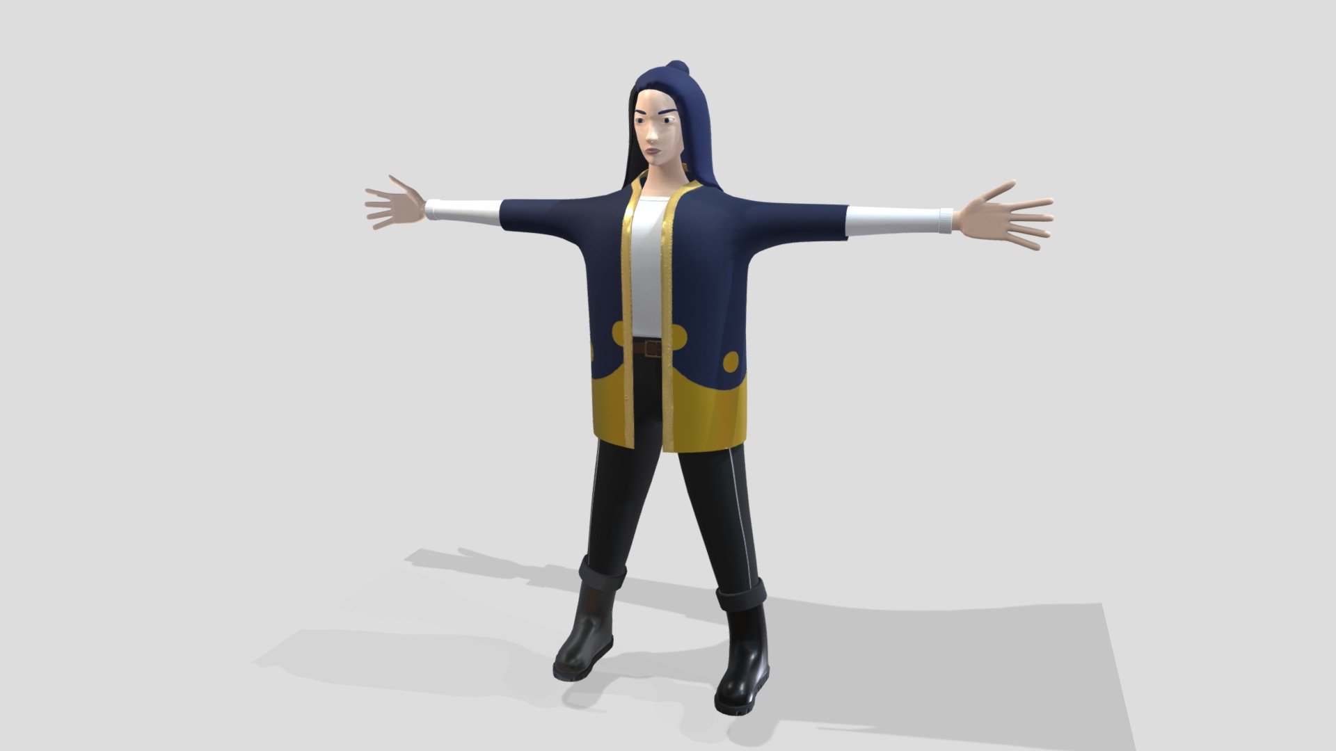 Caitlyn AU - 3D model by potatcloride [0352d31] - Sketchfab