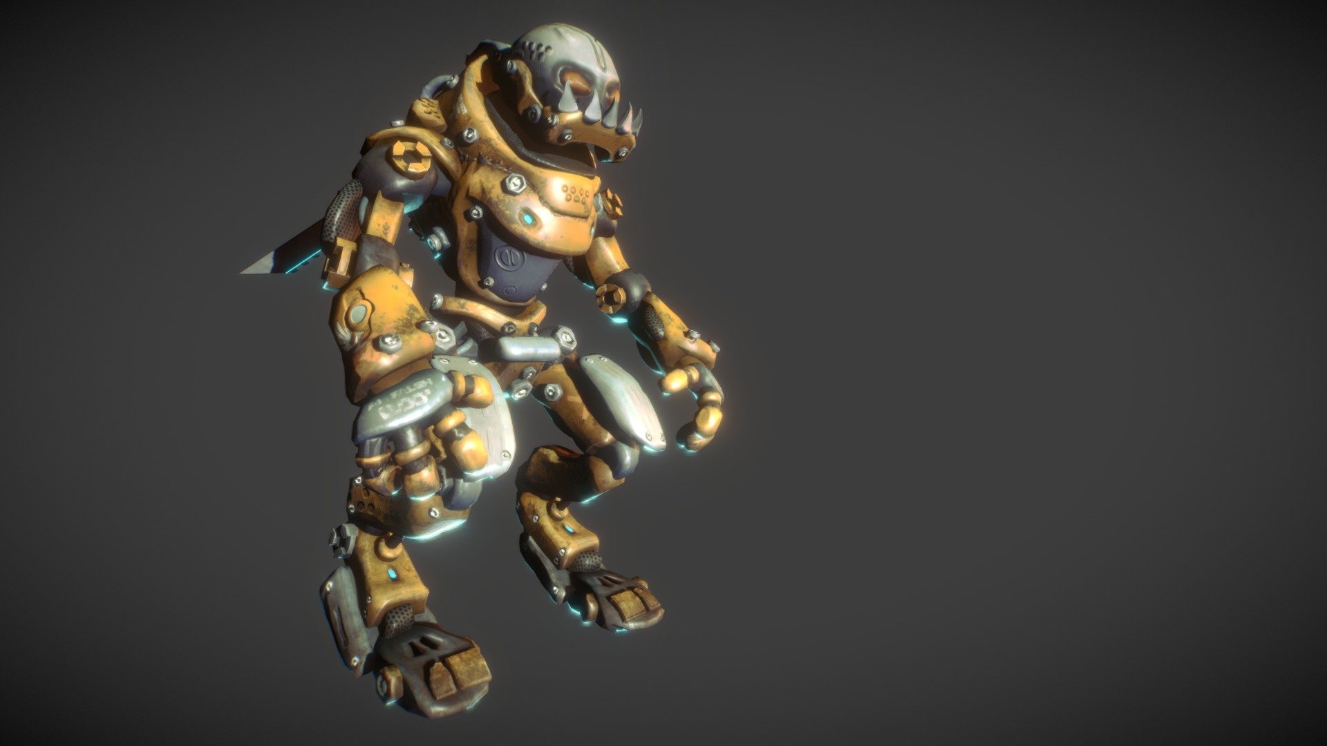 nercobot 0.2 - 3D model by himzu bavic (@bavic420) [035584c] - Sketchfab