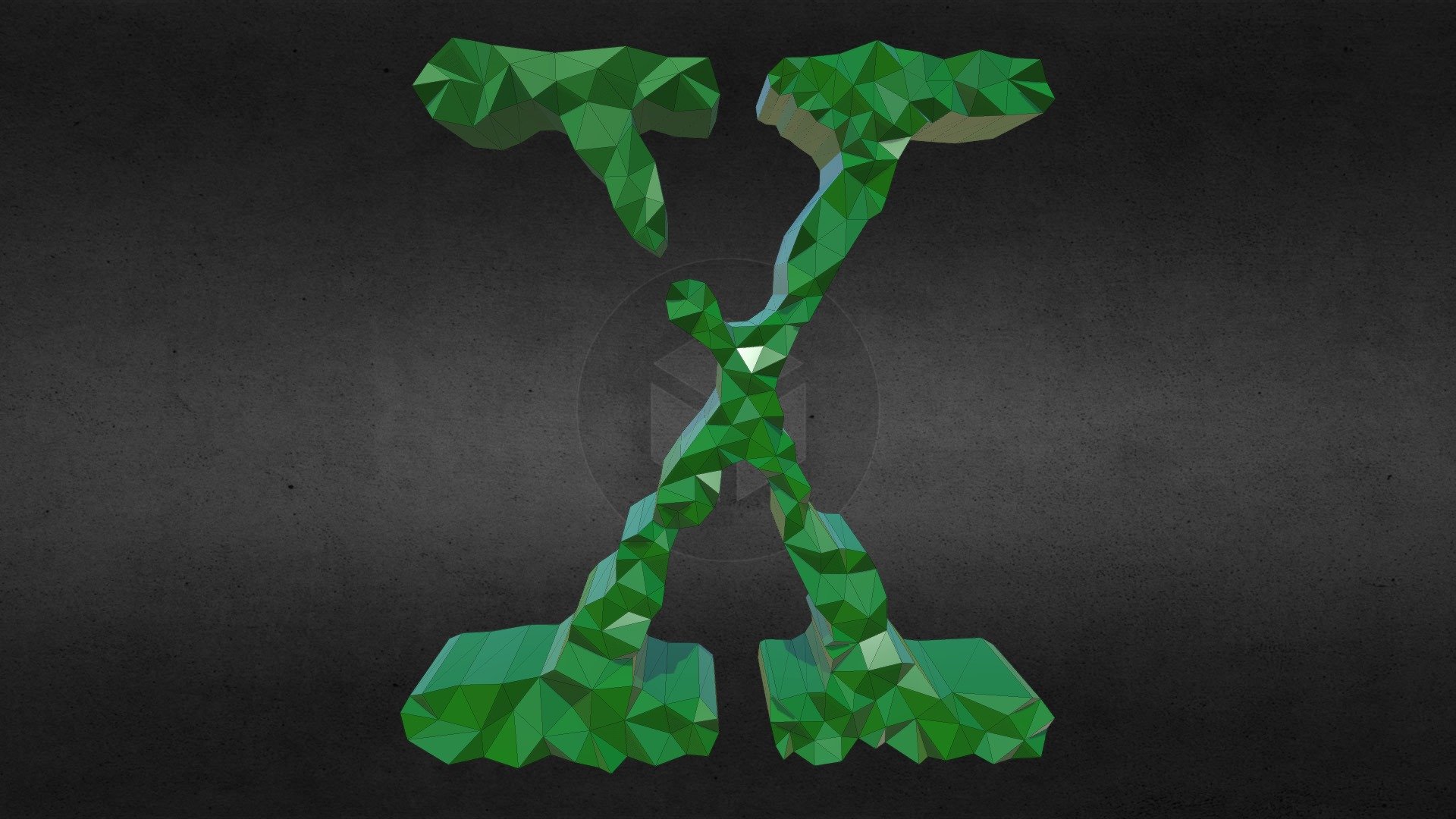 X - 3D model by f1sher [03591a8] - Sketchfab