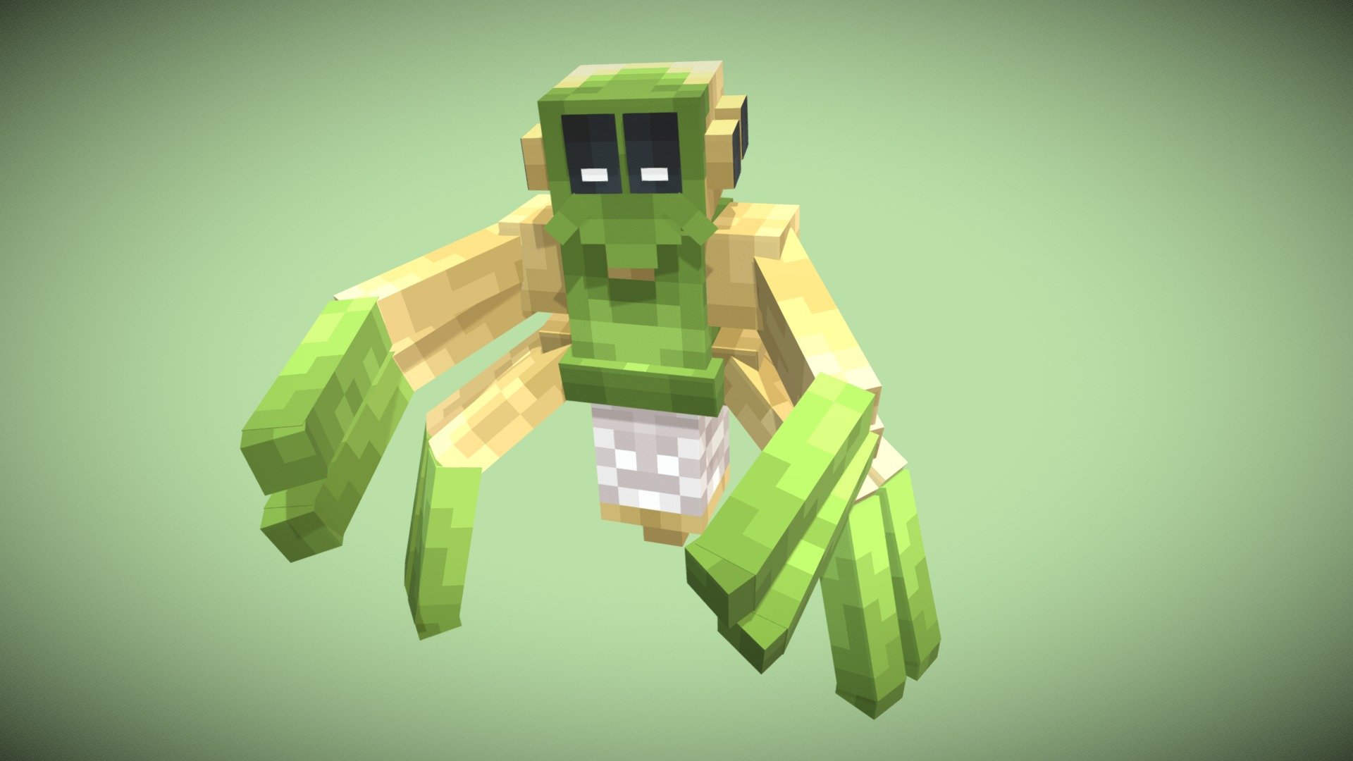 Spidops - Minecraft Cobblemon Style - Buy Royalty Free 3D model by AGA ...