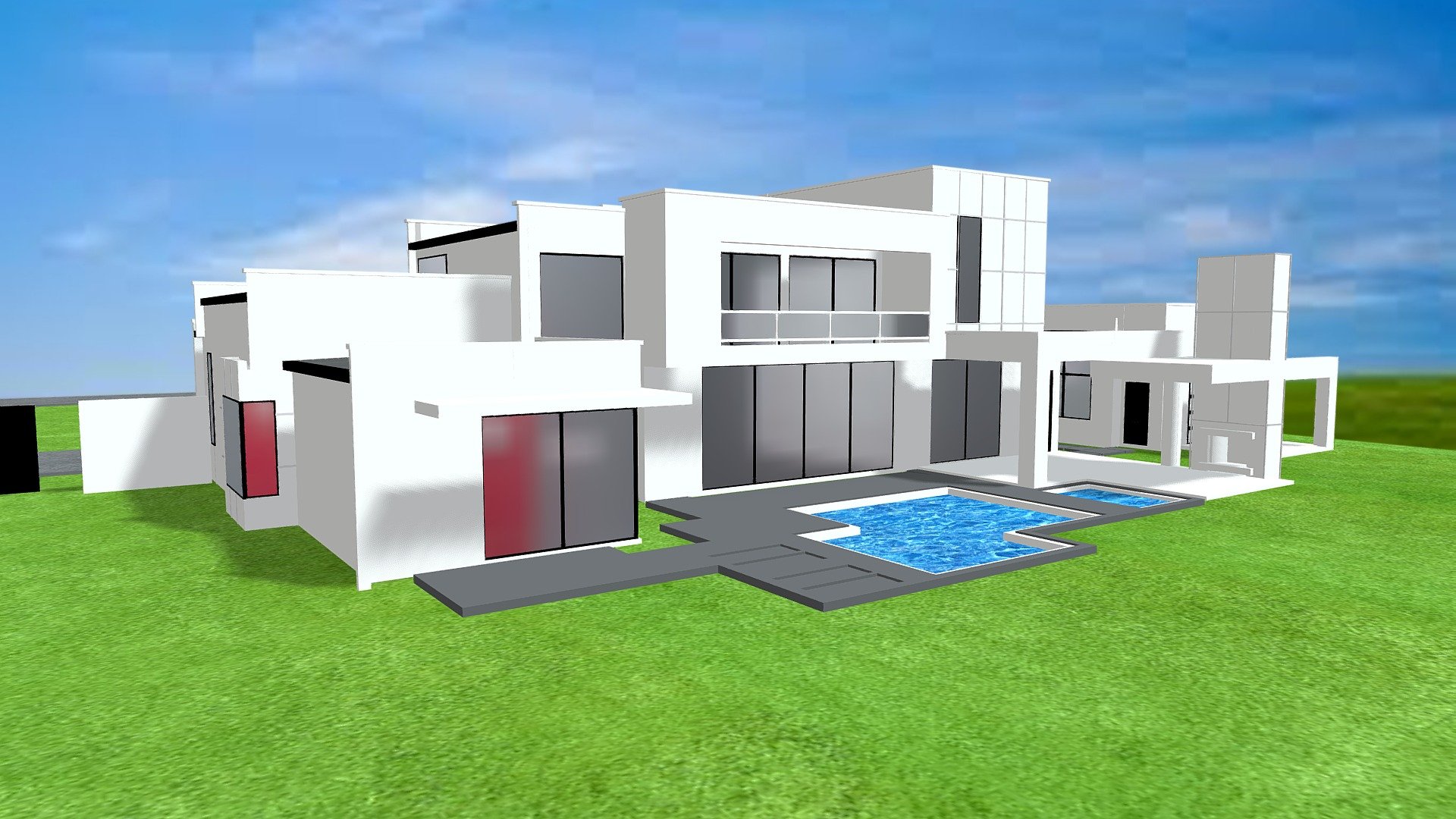 James Chauvin 10 - 360 spin model of 3D house - 3D model by ...