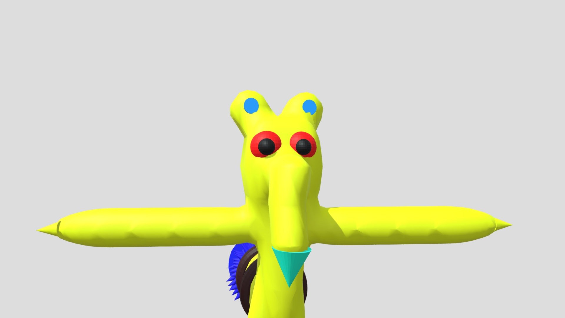 Baddish Brushista [Garten Of Banban But Bad] - Download Free 3D model ...