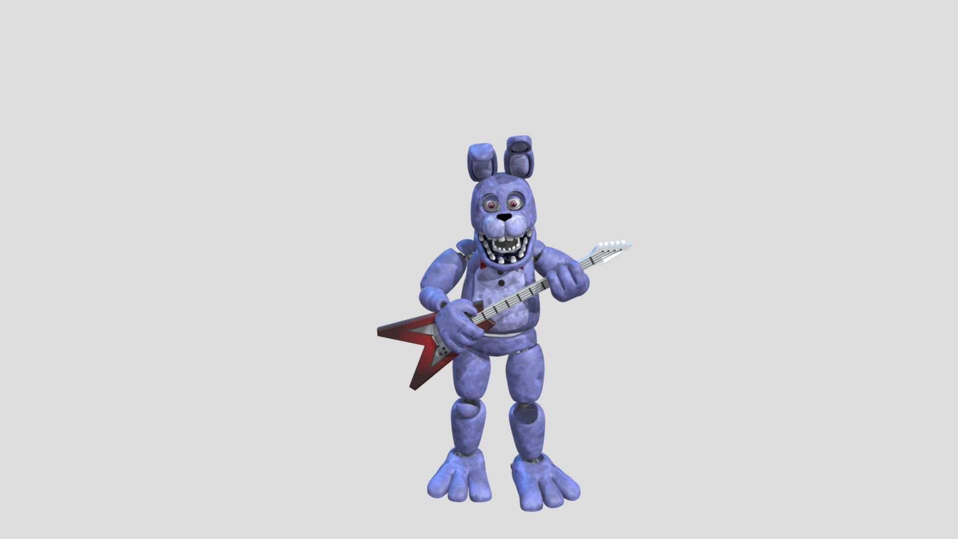Unwithered Bonnie - Download Free 3D model by dwall8611 [035c112 ...
