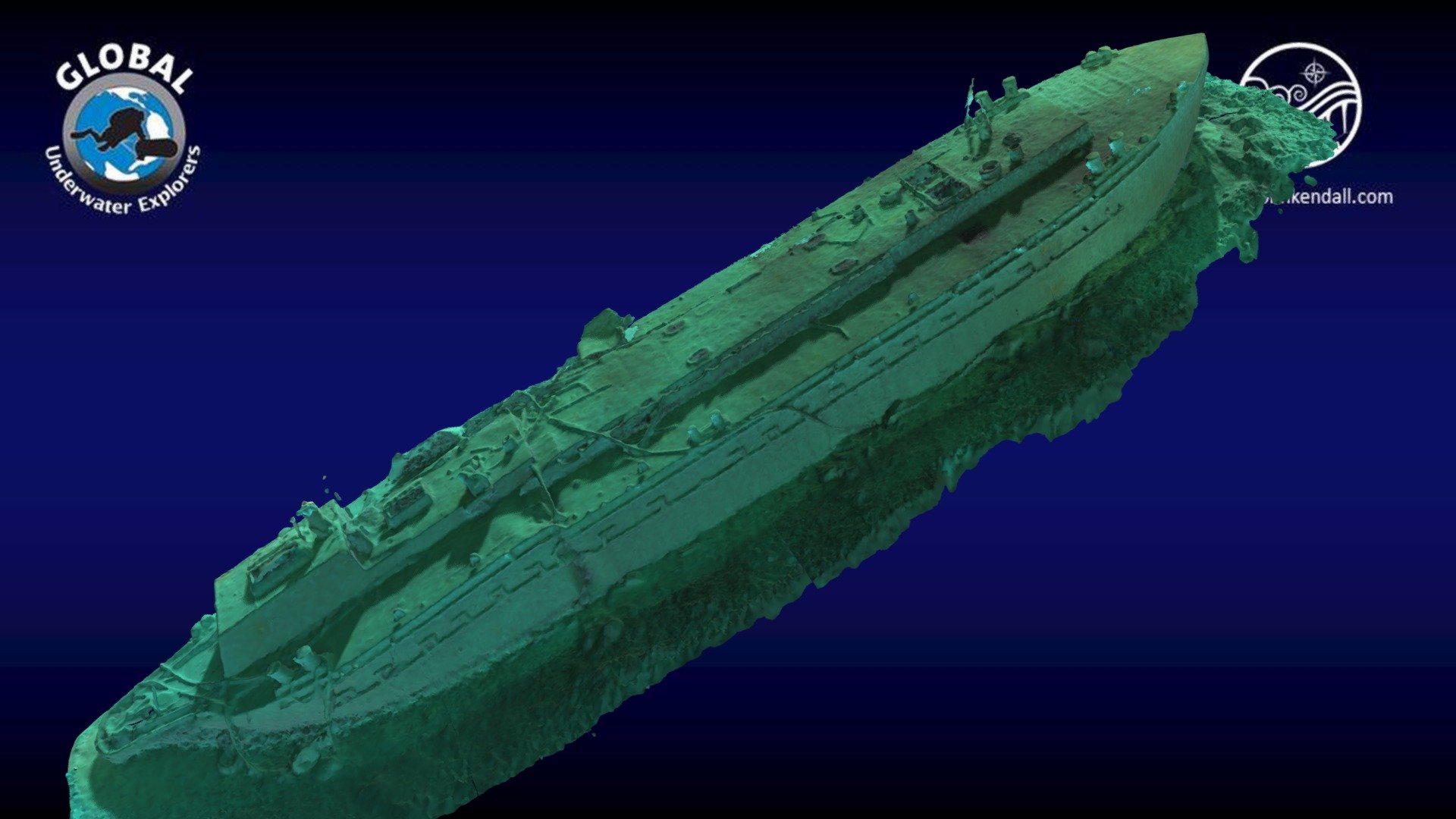 X127 Wreck - Fully Textured. - 3D model by Global Underwater Explorers ...