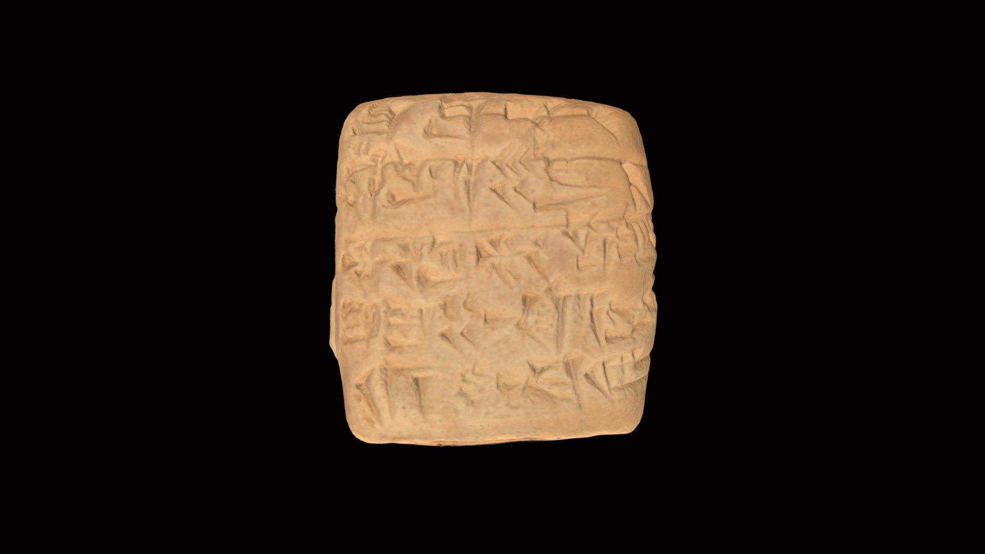 Cuneiform Tablet HMANE1899.2.359 - 3D model by Harvard Museum of the ...