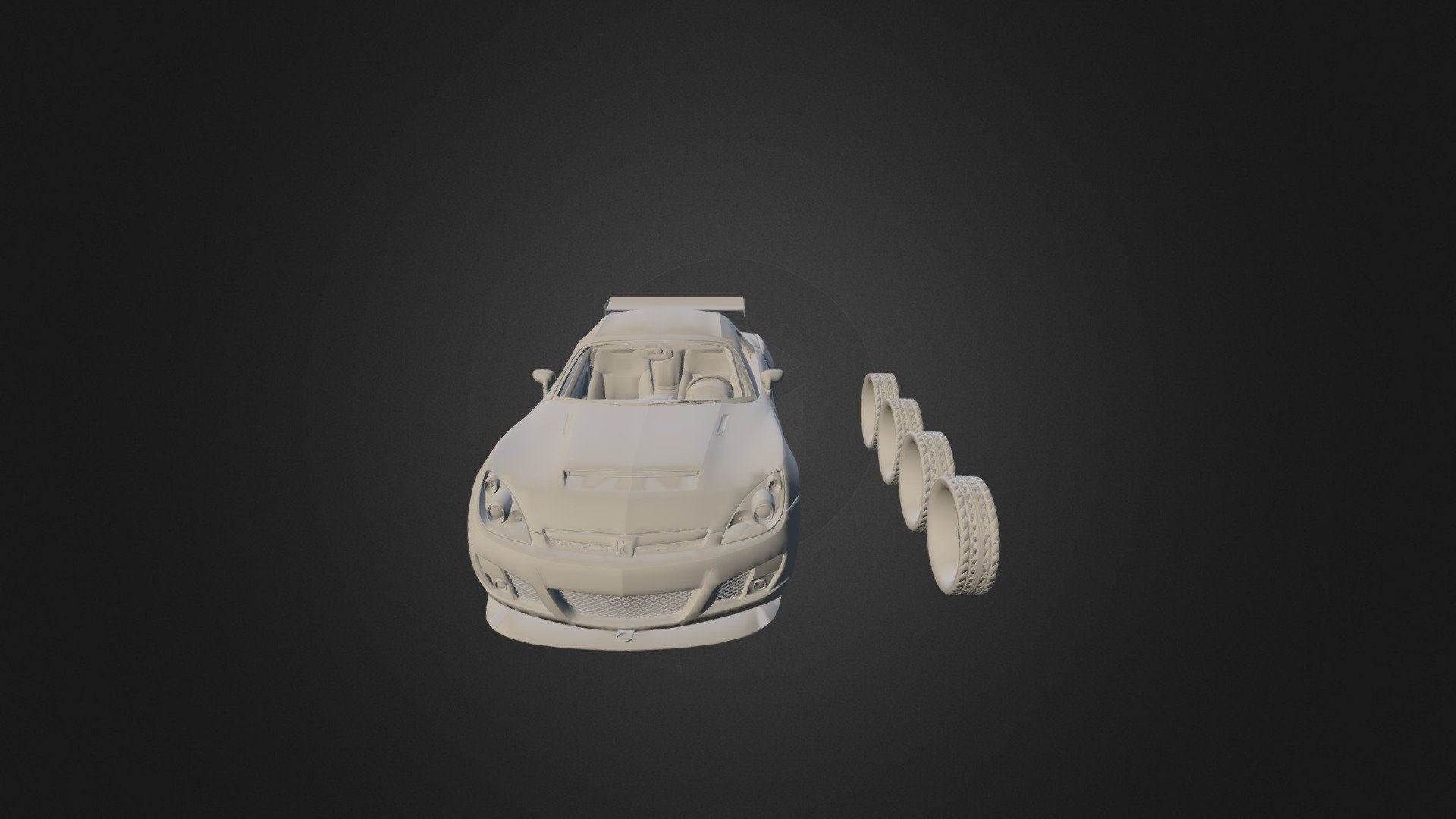 Saturn Sky - Opel GT Le Mans - 3D model by srlangui [035fcc4] - Sketchfab