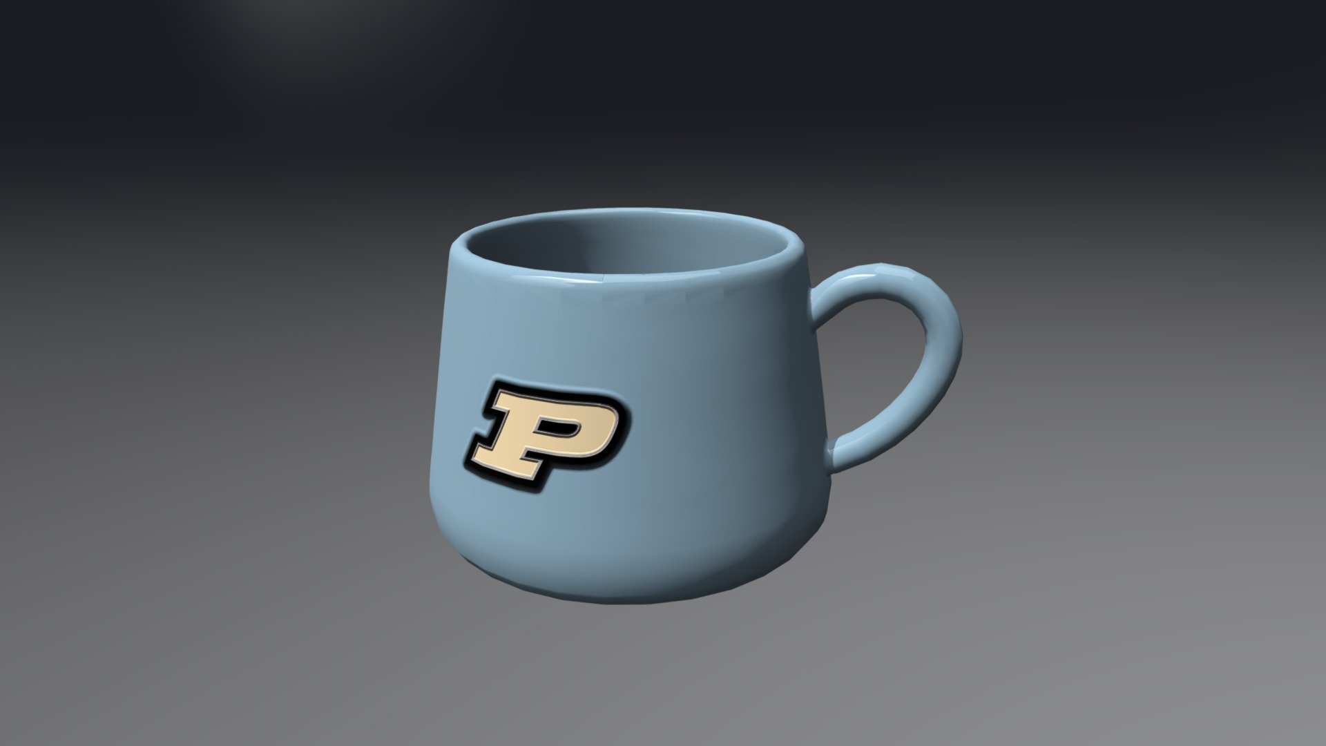 Purdue Mug - Download Free 3D model by Anderson Tsan (@anderson-t ...