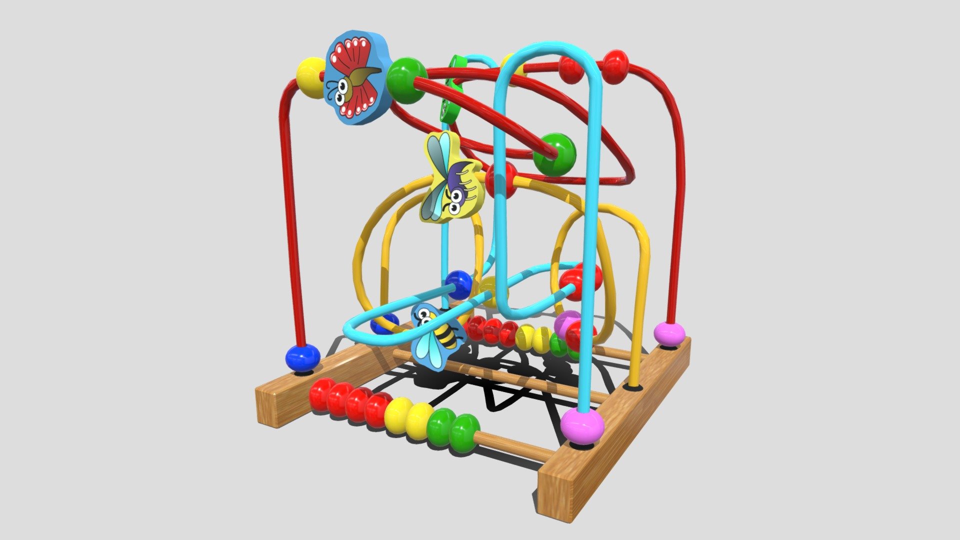 Kid toy low poly - Download Free 3D model by assetfactory [0360a10 ...