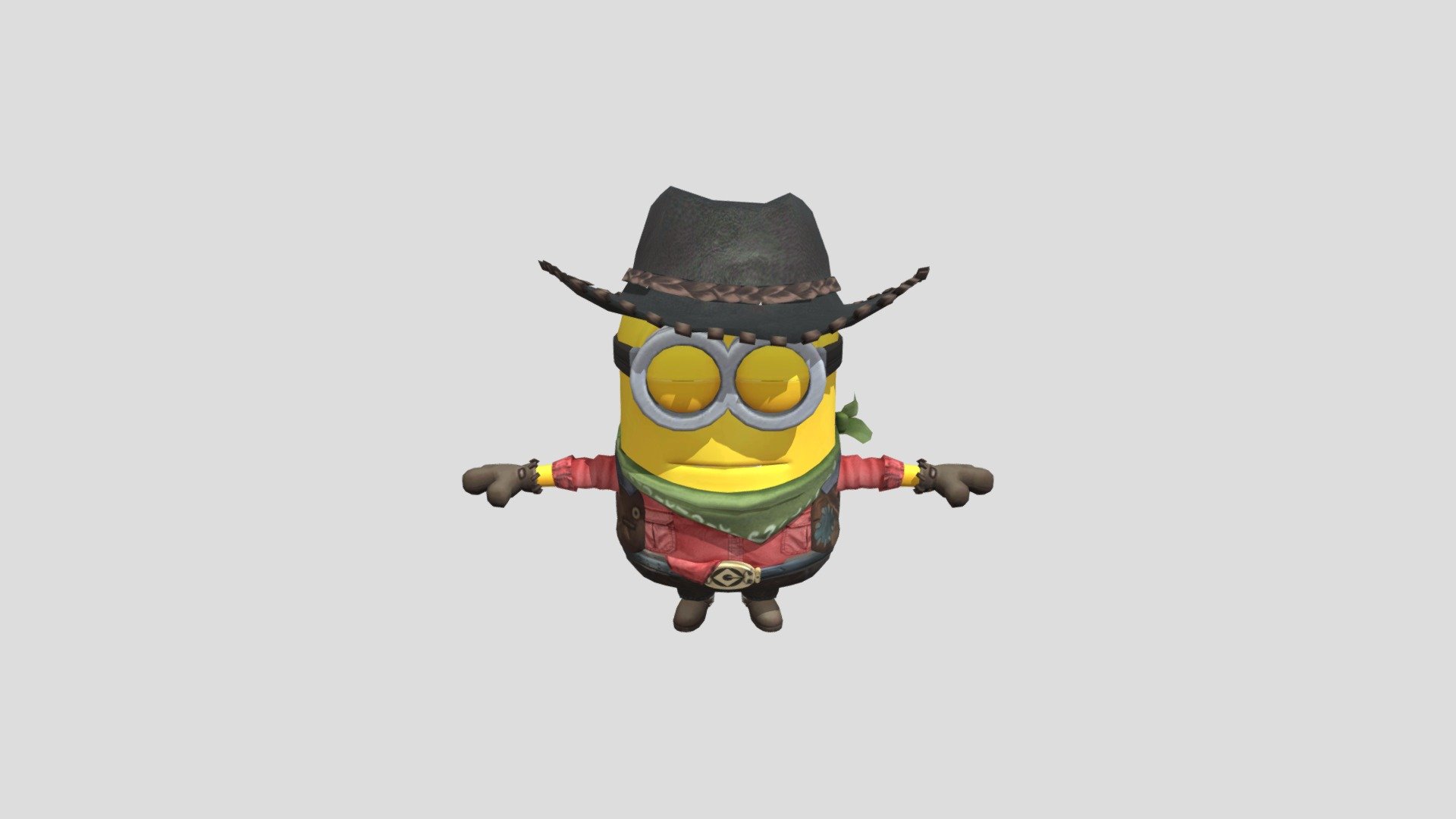 Minion Rush - Cowboy - Download Free 3D model by MinionRusher ...