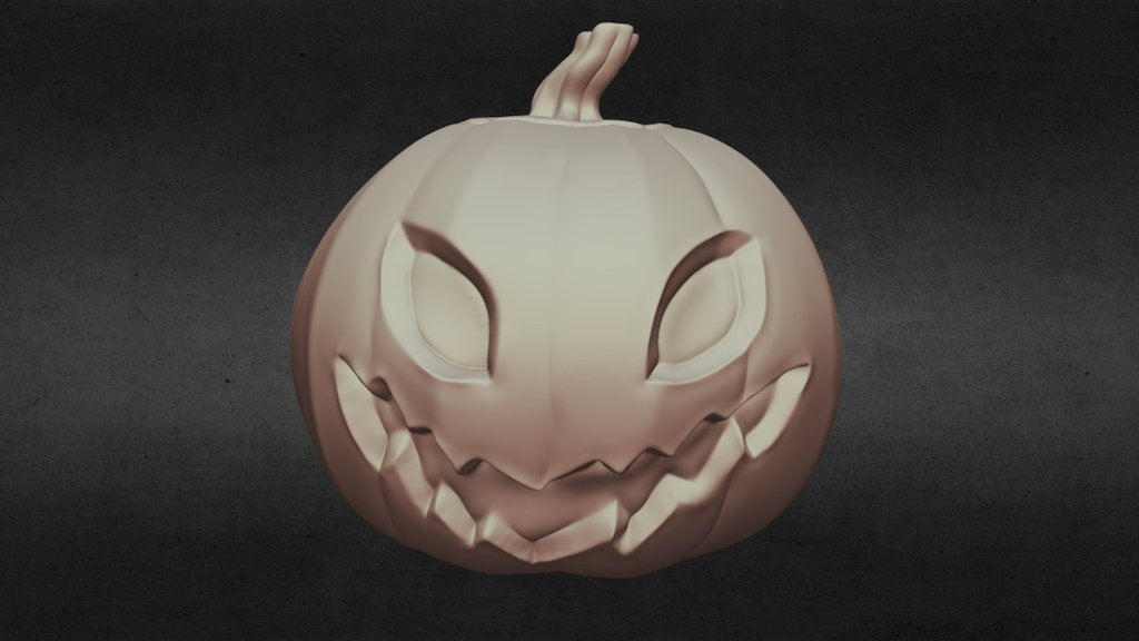 High Poly Pumpkin - Download Free 3D model by 3Dimentional ...