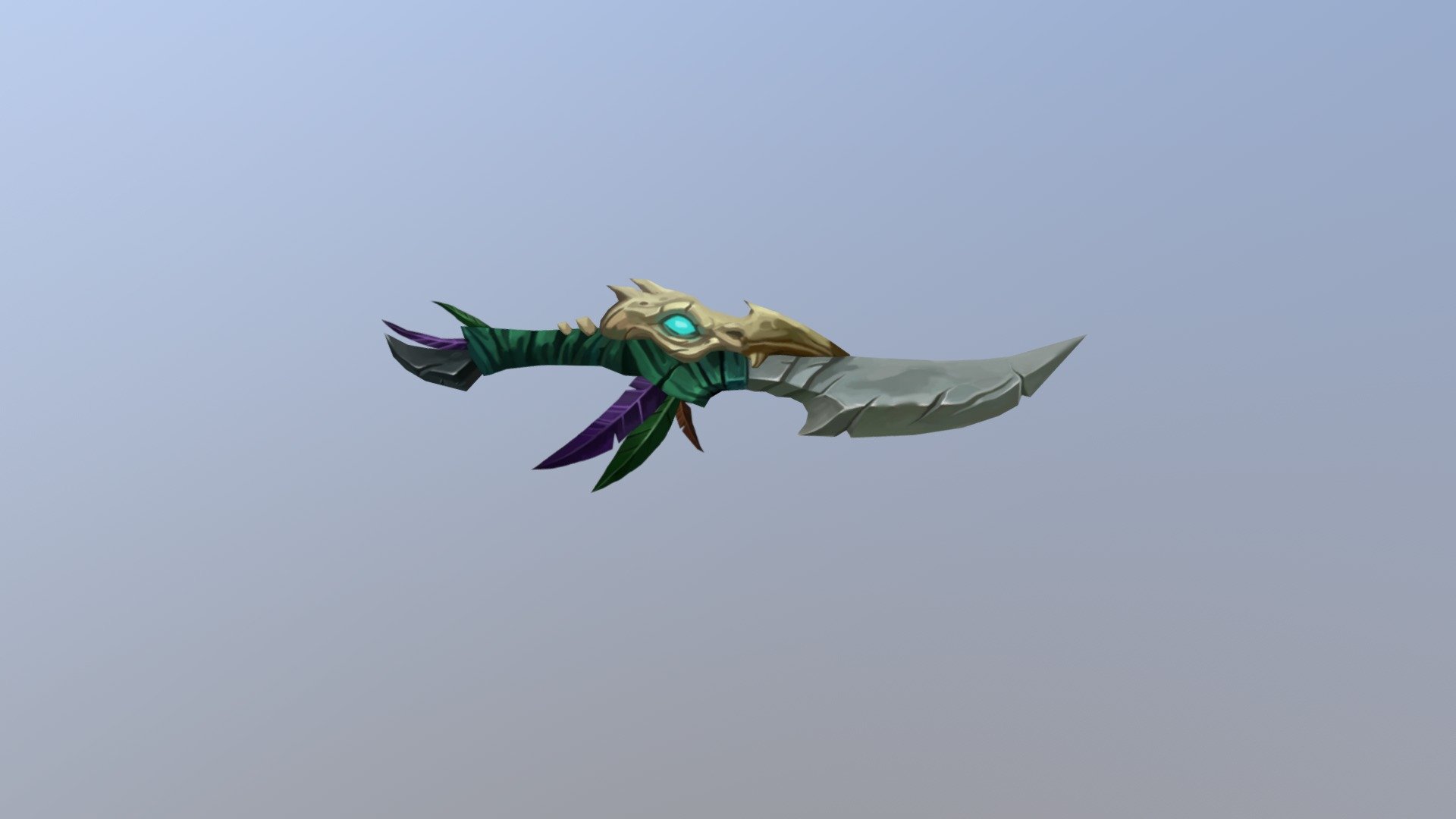 Wow Dagger Fan art - 3D model by Lydia (@lymoar) [03637b3] - Sketchfab
