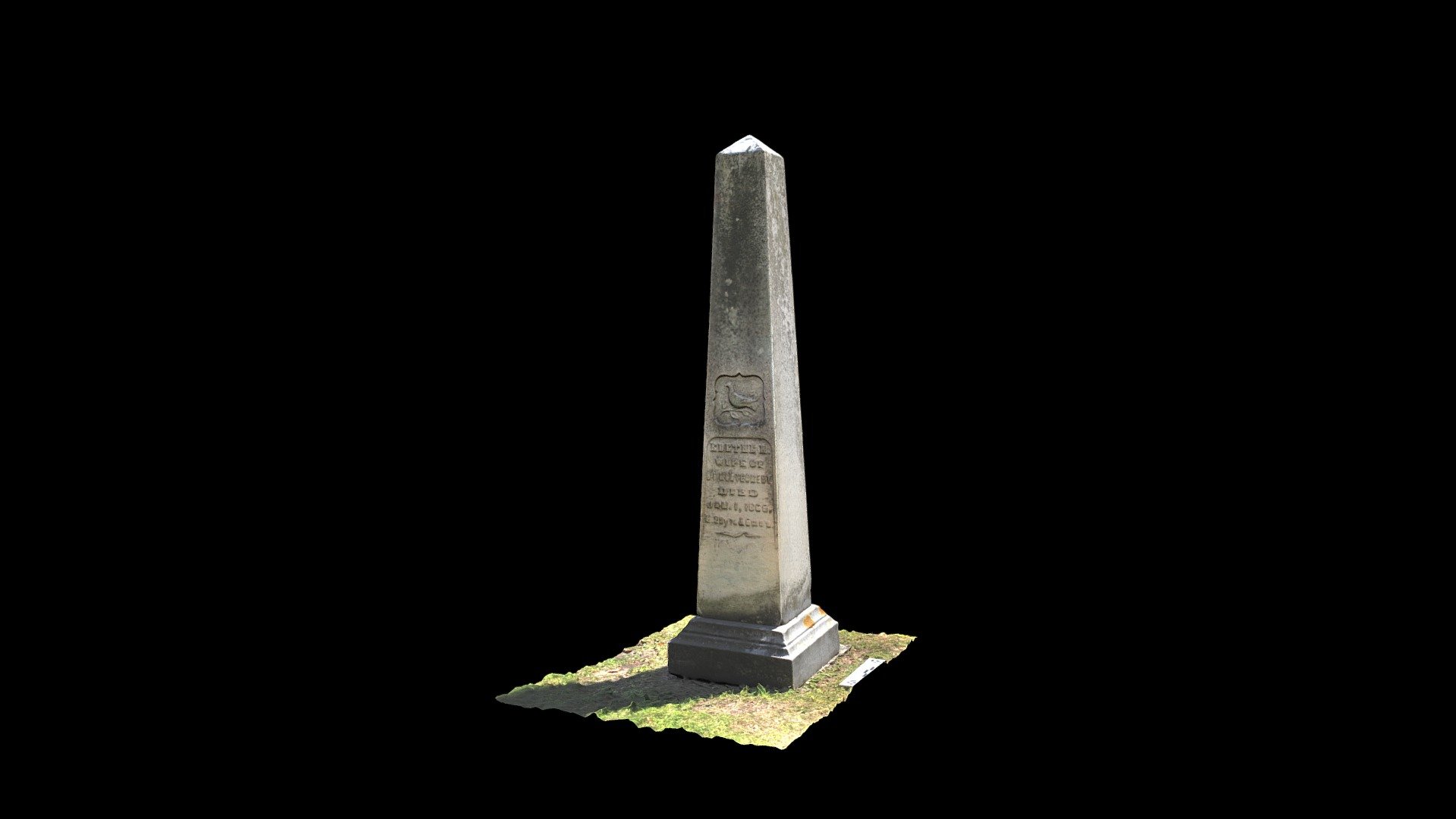 Montgomery Grave Monument - La Crosse, WI - 3D model by malloryhudson11 ...