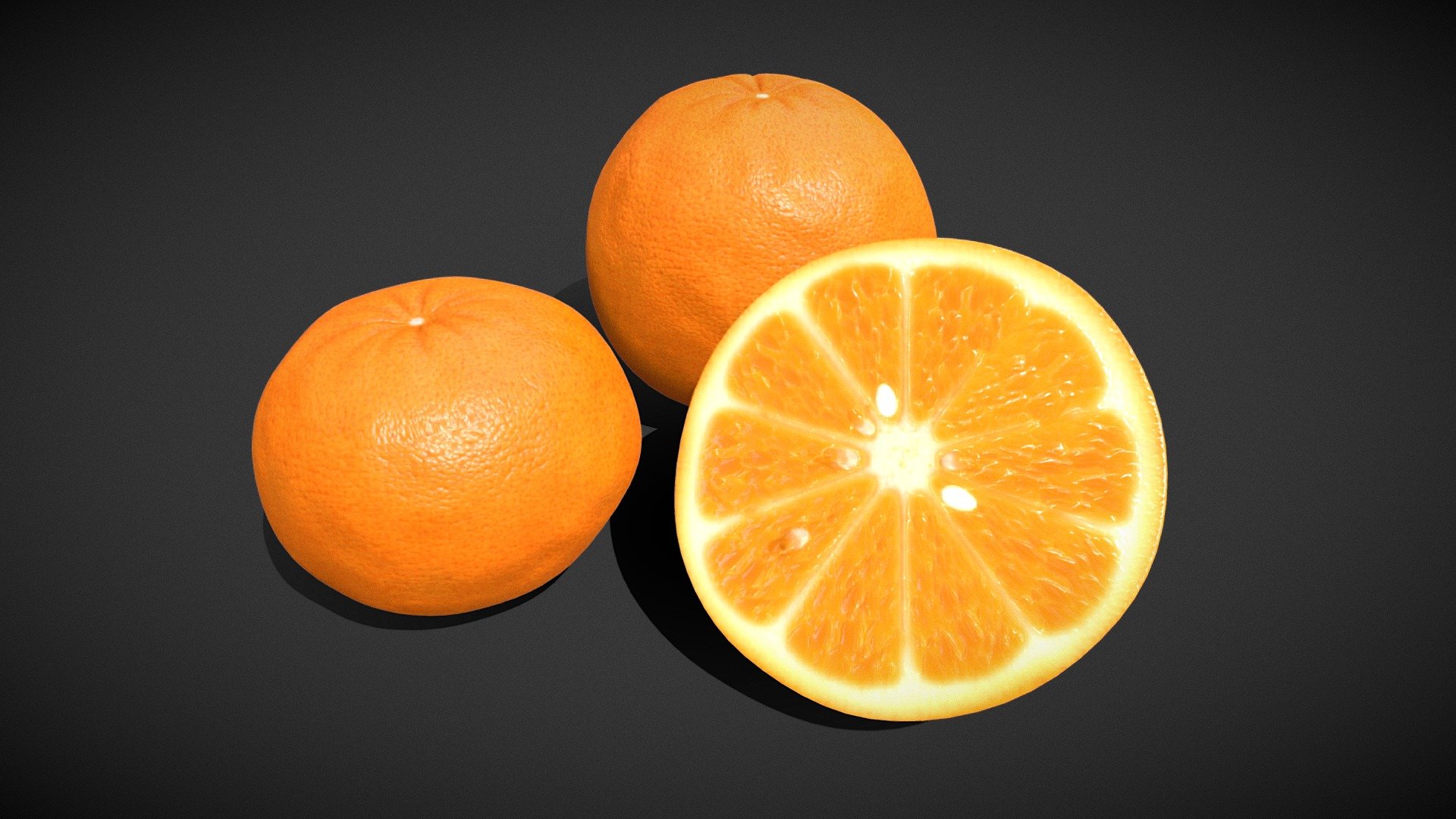 Navel Oranges - Buy Royalty Free 3D model by GetDeadEntertainment ...