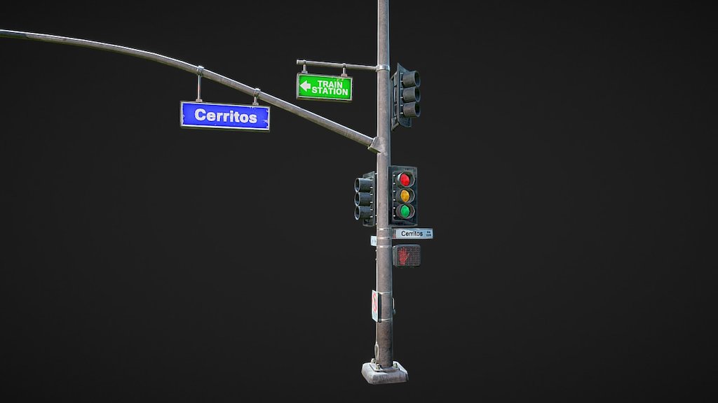 Traffic Light - 3D model by Eunyoung Gwon (@dawkinsia) [0368e52 ...