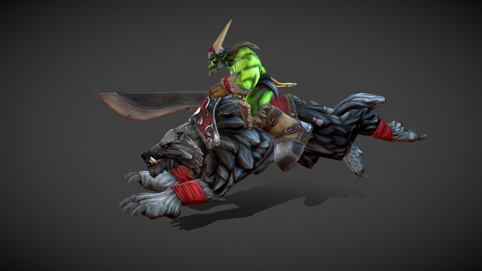[Warcraft] - Raider - Download Free 3D model by Northcliffe [036b850 ...