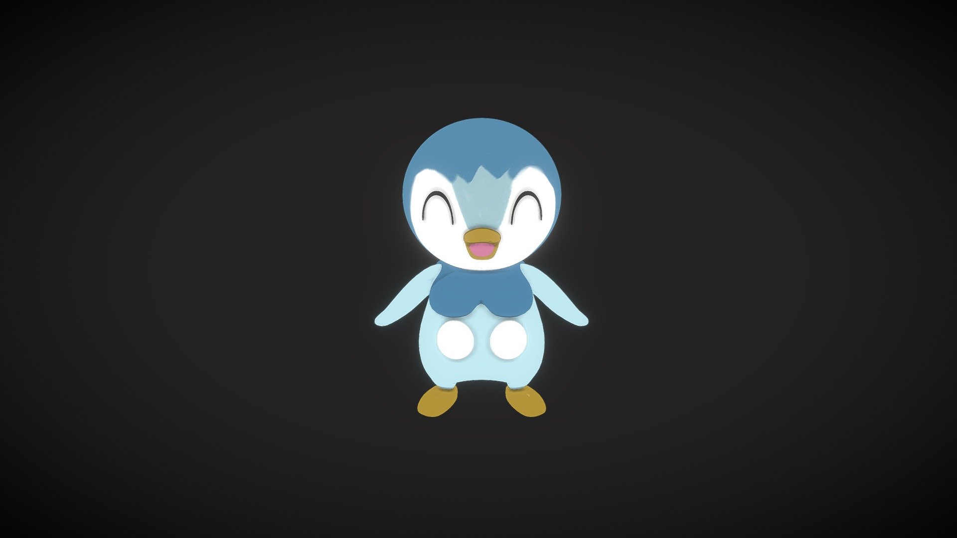 piplup - 3D model by eIbereth [037171b] - Sketchfab