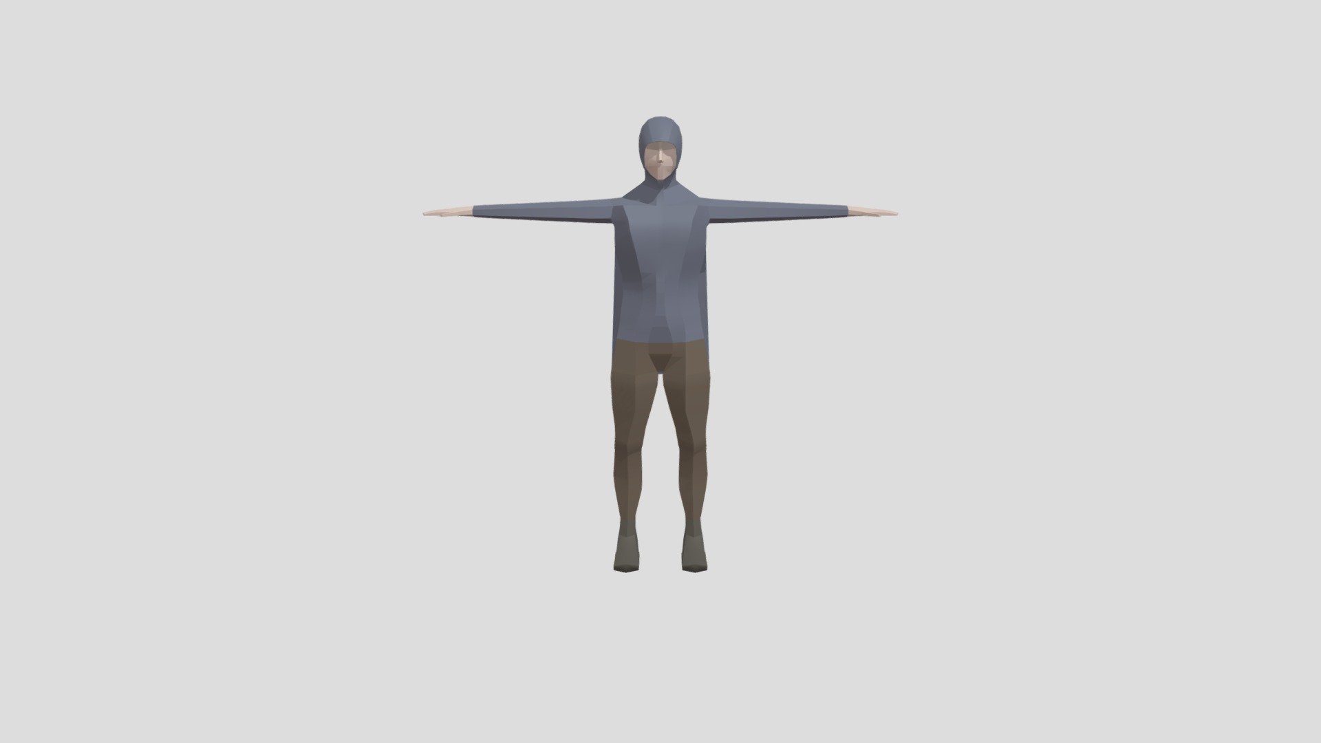 Thief - T pose - Download Free 3D model by Dario Braeuning (@DarioB ...