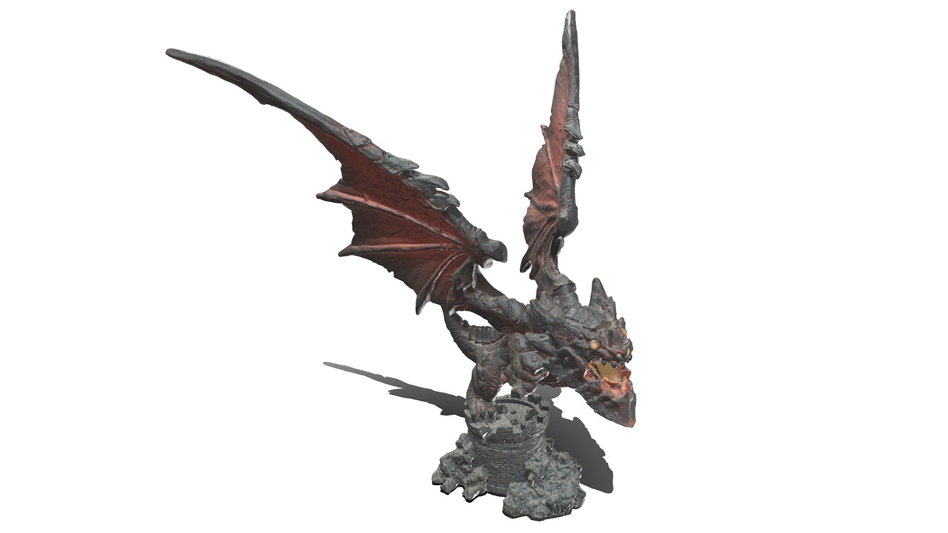 World Of Warcraft Deathwing Figurine 3D Scan - 3D model by Arkify 3D ...