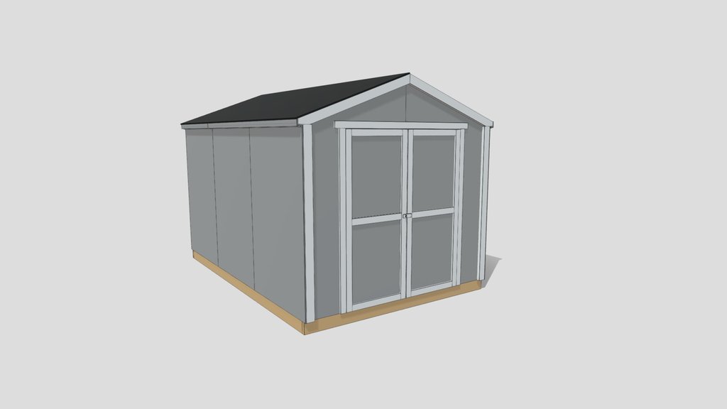 Gable Sheds - A 3D model collection by shedinaday - Sketchfab