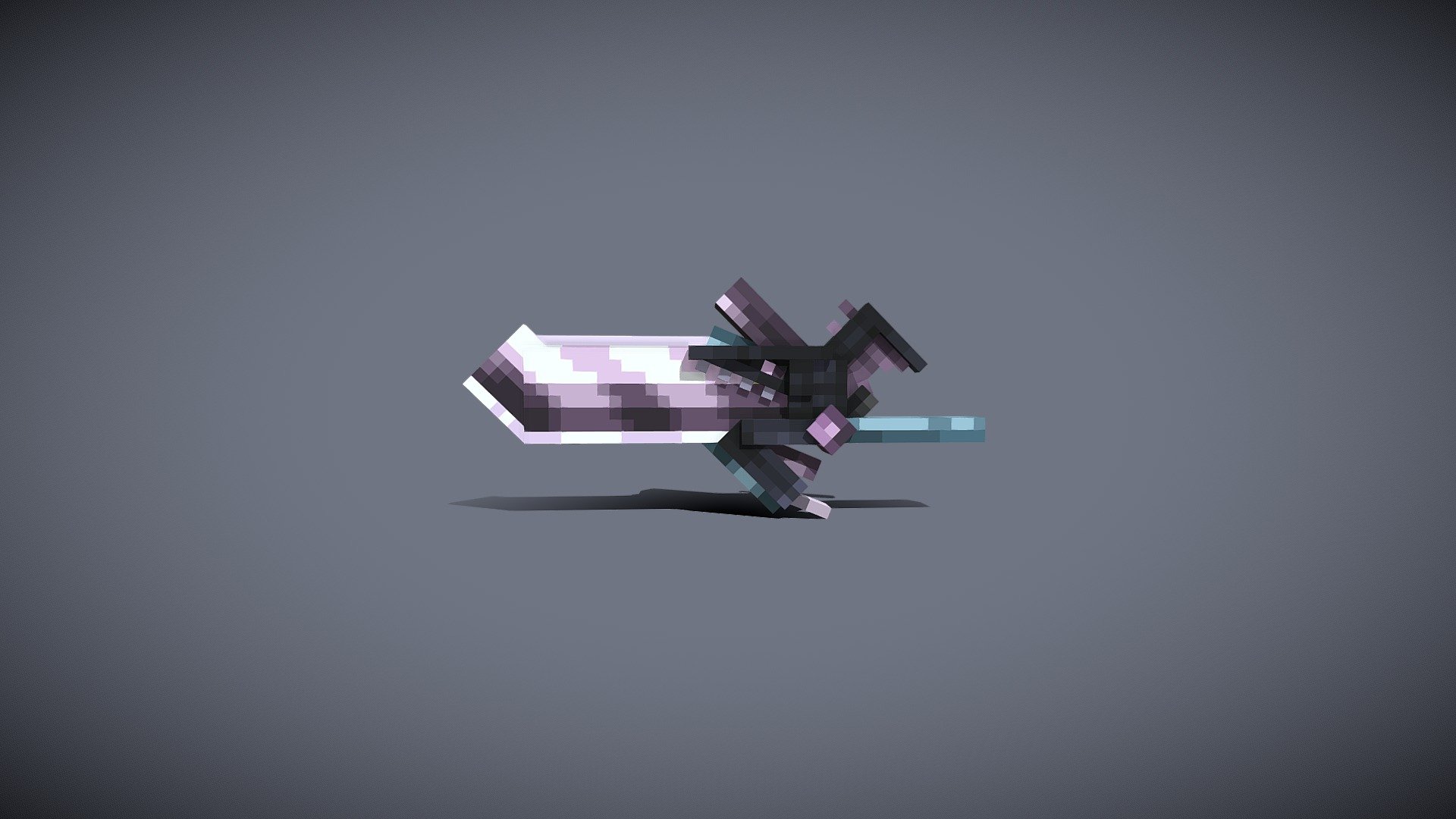 2021 | Purple Dagger - 3D model by Became (@ed63533880) [0376bc2 ...