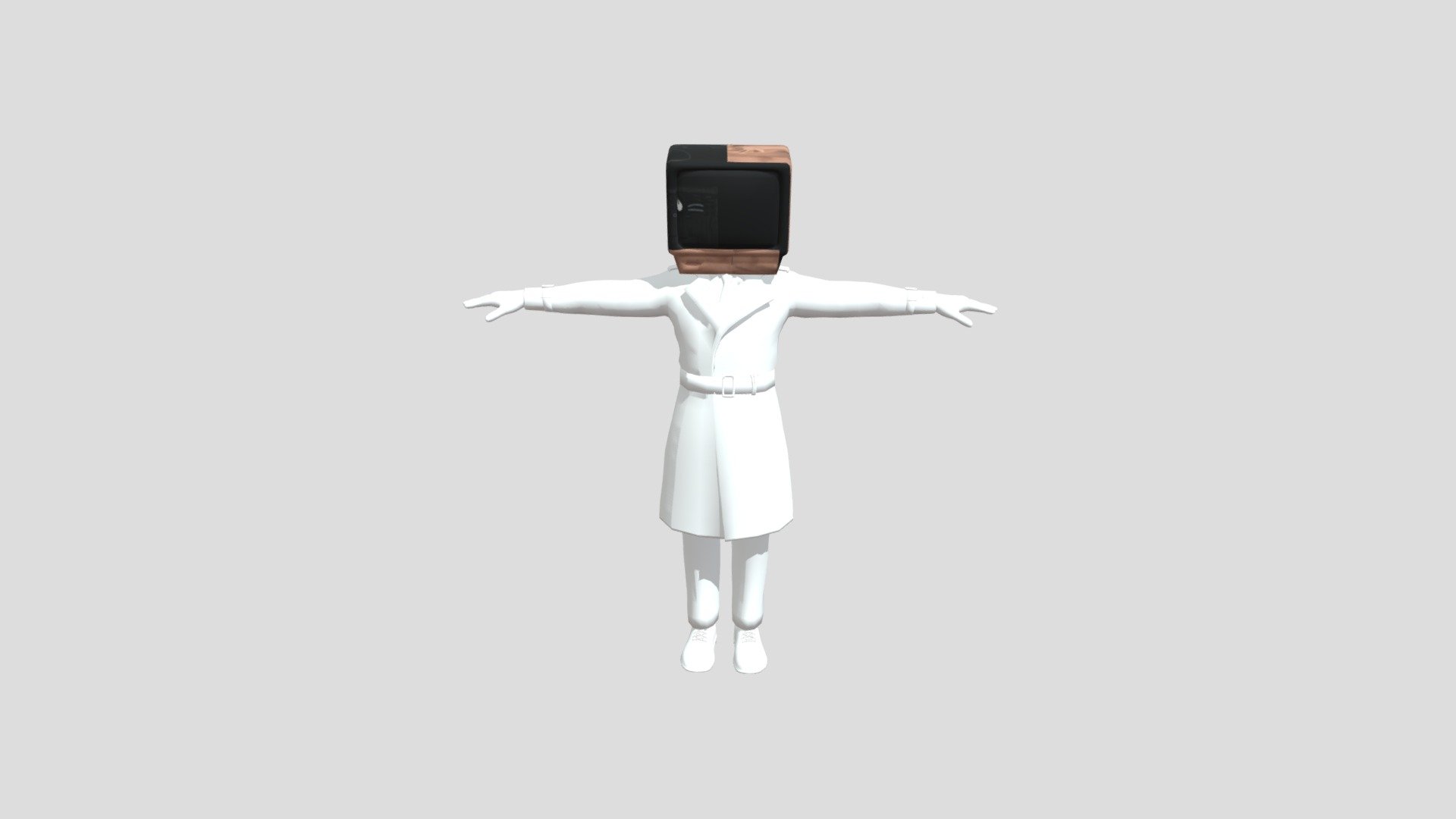Tvman - Download Free 3D model by kaidendennard3 [0377fcc] - Sketchfab