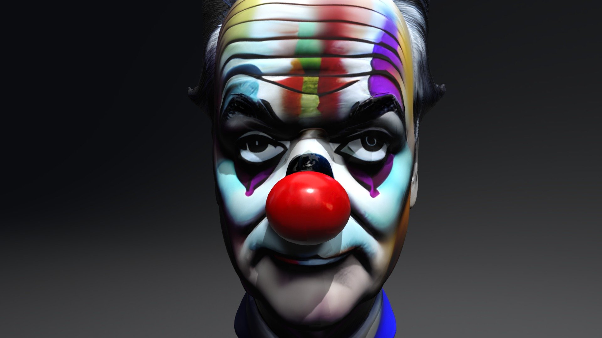 Bill Murray - Here Comes the Clowns - 3D model by ArtIsInFormation [037a22e] - Sketchfab