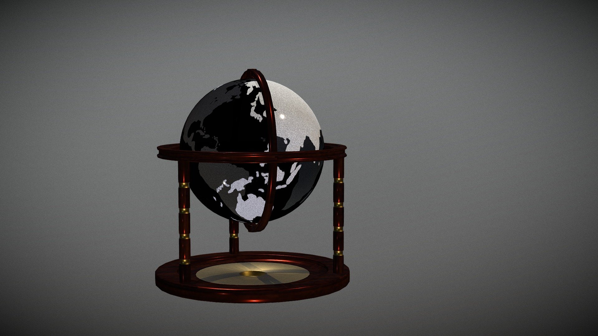 Globe Texture Challenge - 3D model by SavageSeggwaye [037b052] - Sketchfab