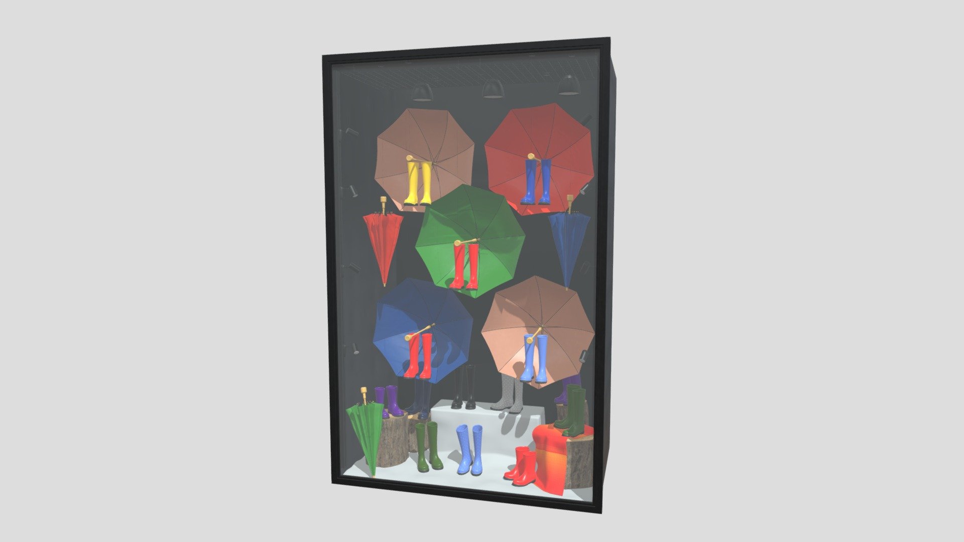 storefront 4 AM239 Archmodels - Buy Royalty Free 3D model by Evermotion ...