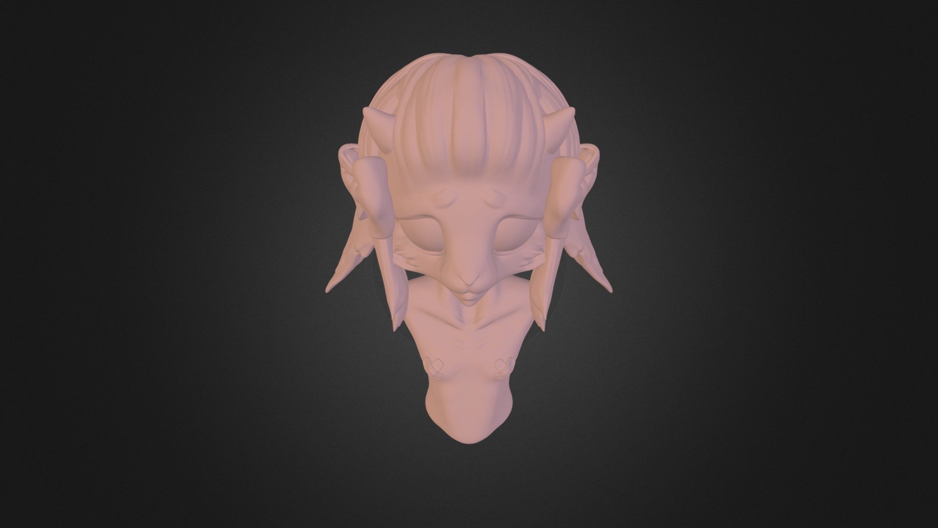 Merged_Head.OBJ - 3D model by gelahmt [037b284] - Sketchfab