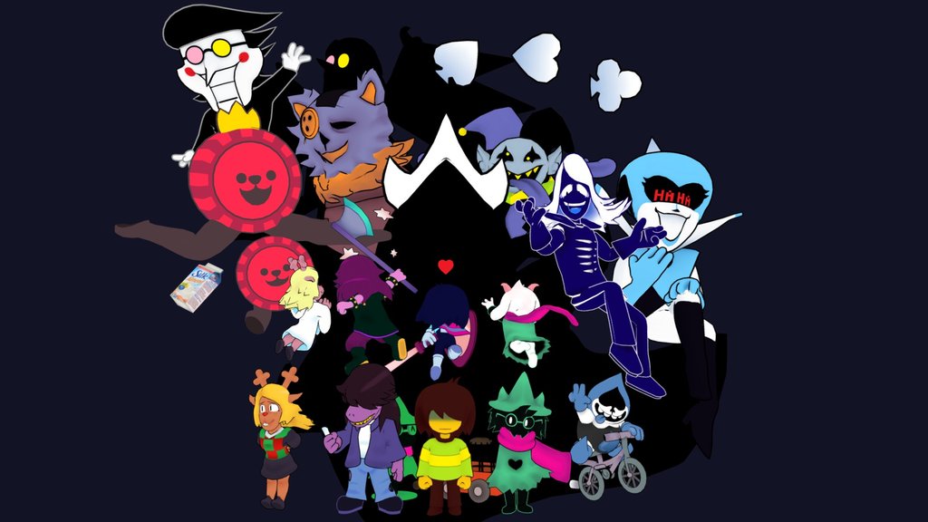 DELTARUNE - A 3D model collection by SunsetShimmer1327 - Sketchfab