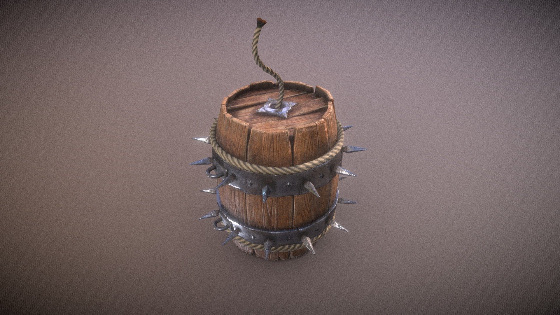 MINE BARREL - 3D model by pro100voron [037e051] - Sketchfab