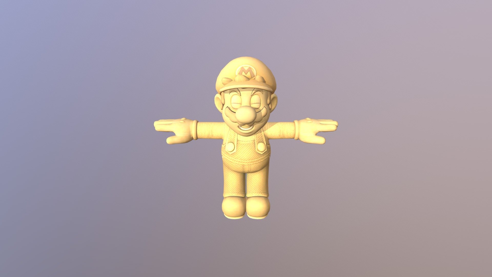 Gold Mario - 3D model by urchinflaky [037ed4b] - Sketchfab