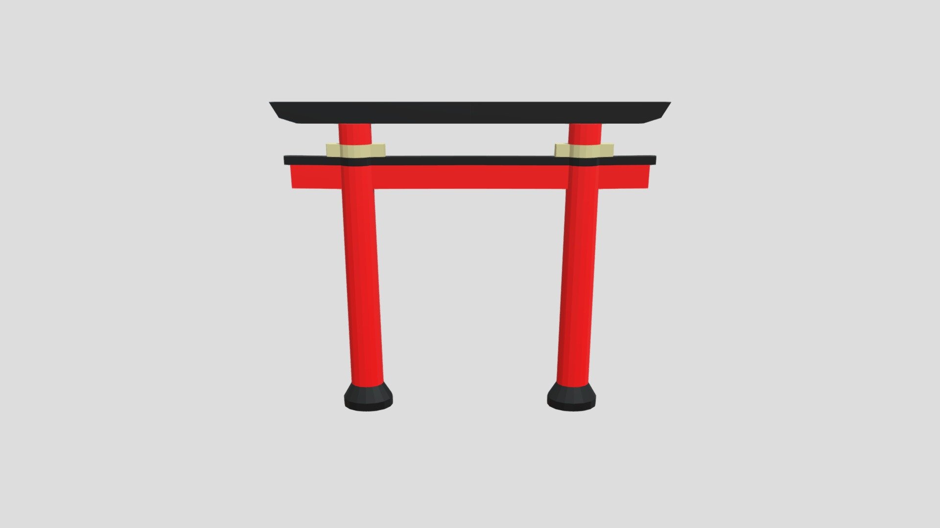 Torii Gate - 3D model by suraajgill [037fa51] - Sketchfab